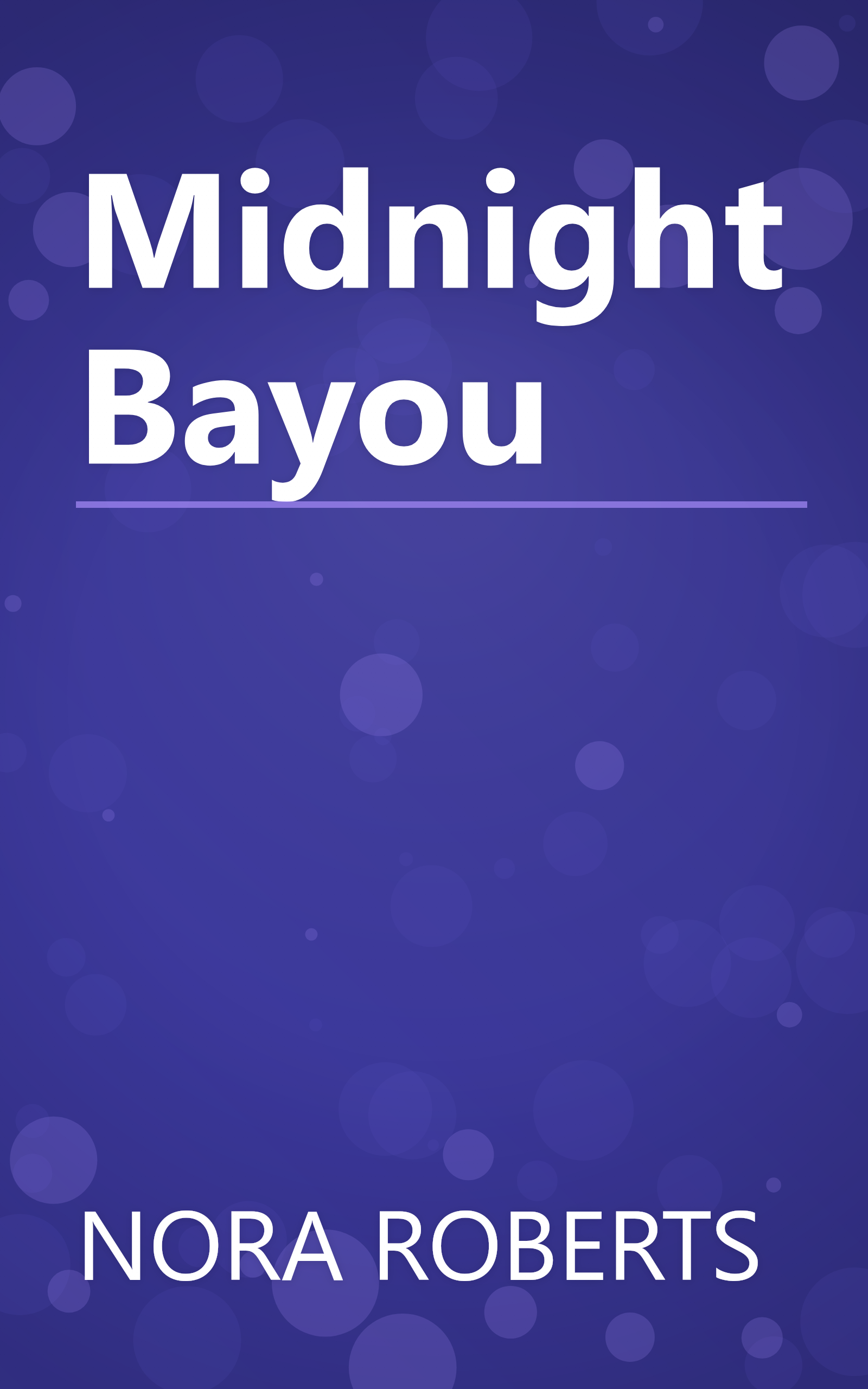 Midnight Bayou book cover