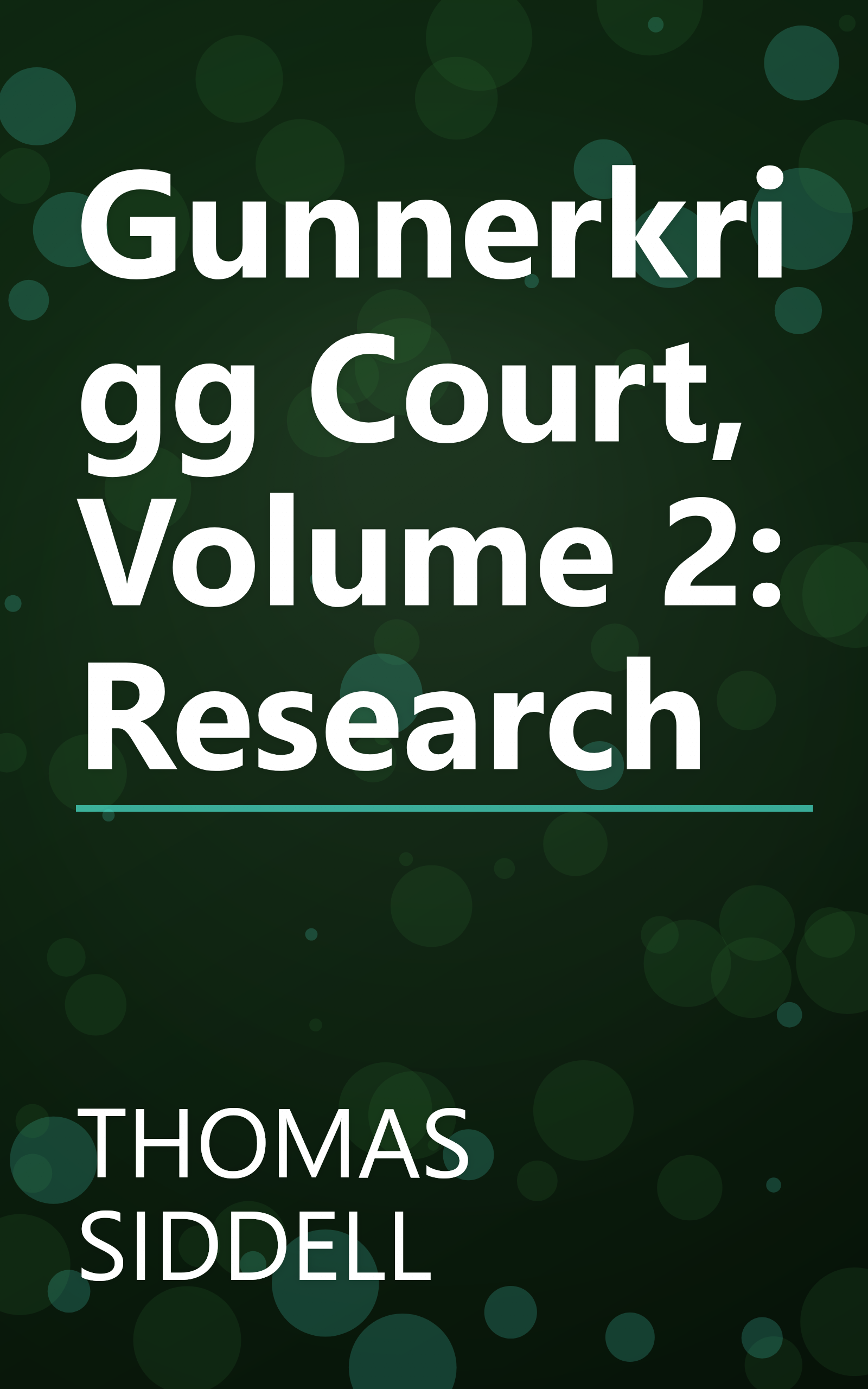 Gunnerkrigg Court, Volume 2: Research book cover