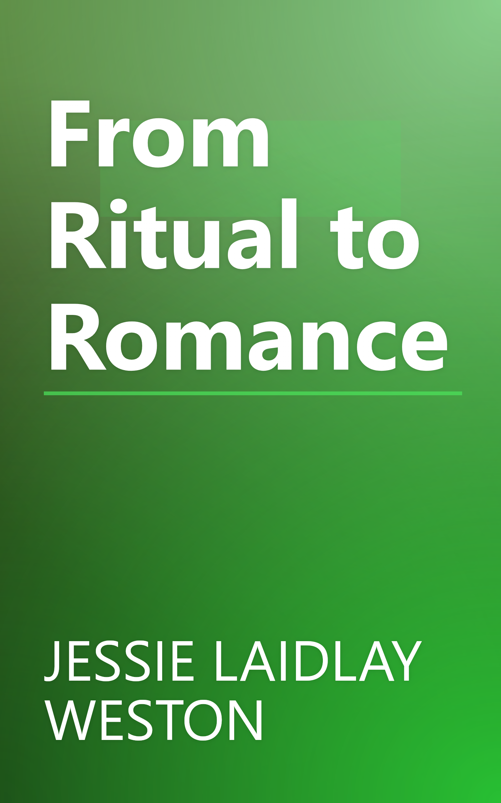 From Ritual to Romance book cover