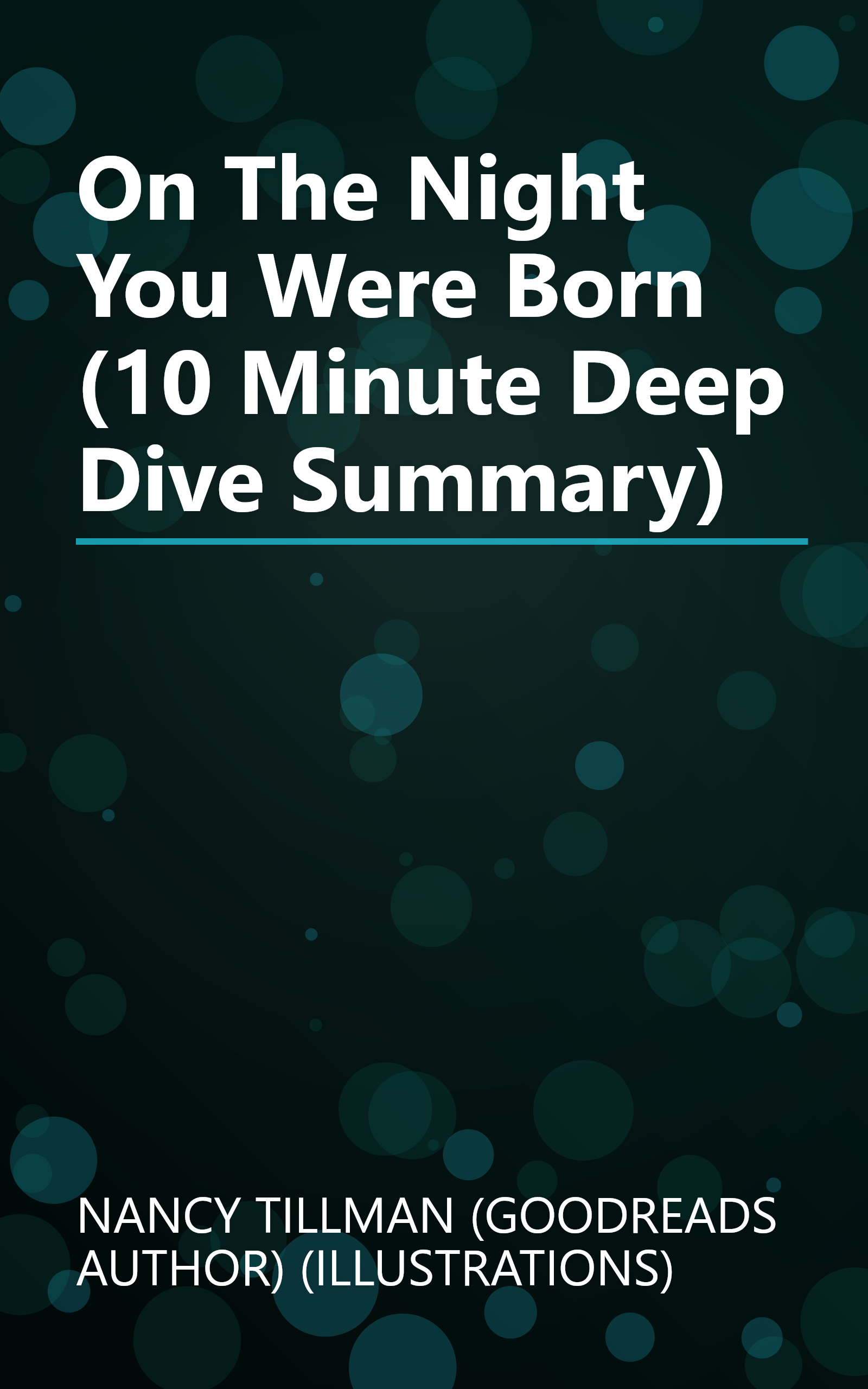 On The Night You Were Born (10 Minute   Deep Dive Summary) book cover