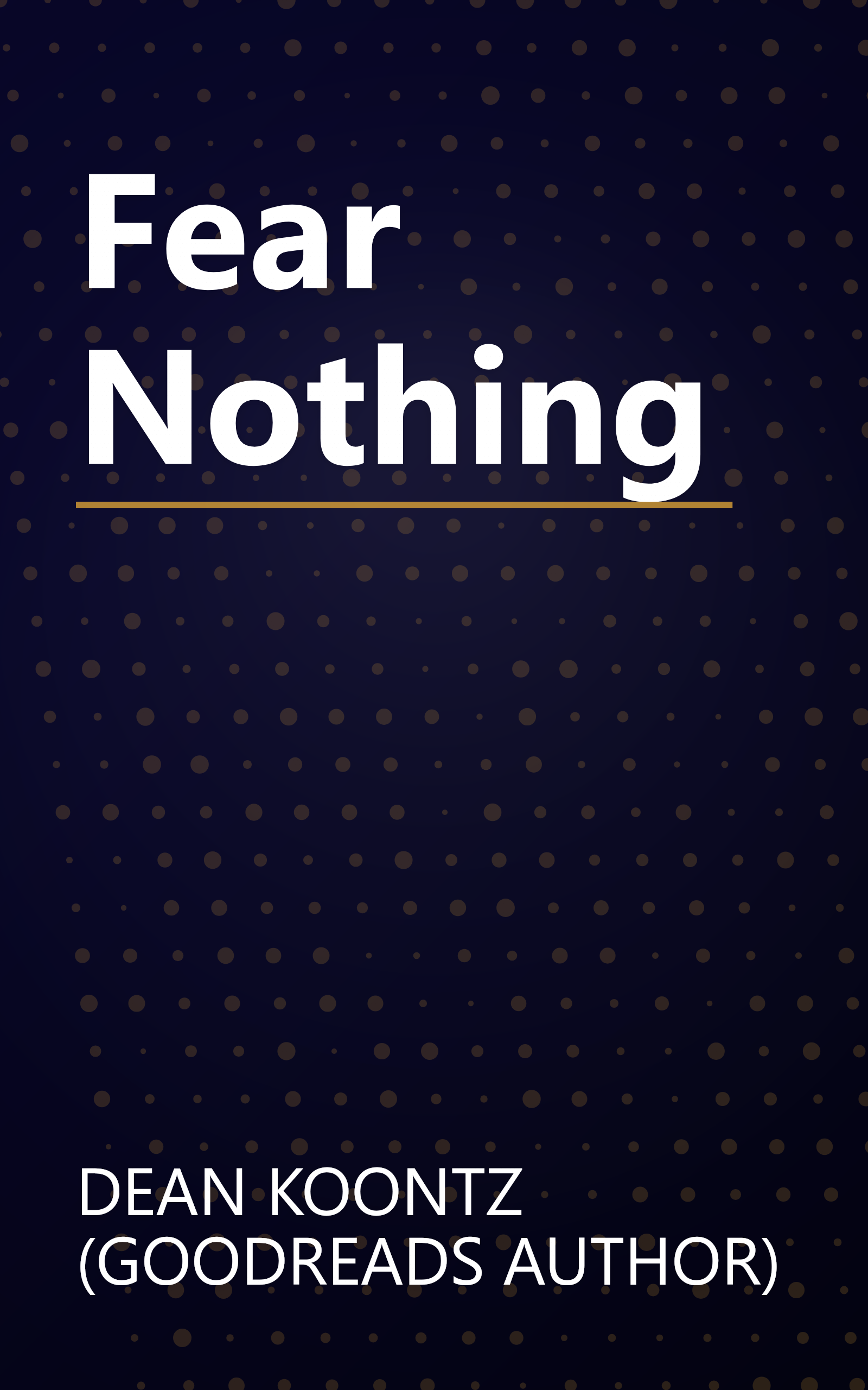 Fear Nothing book cover