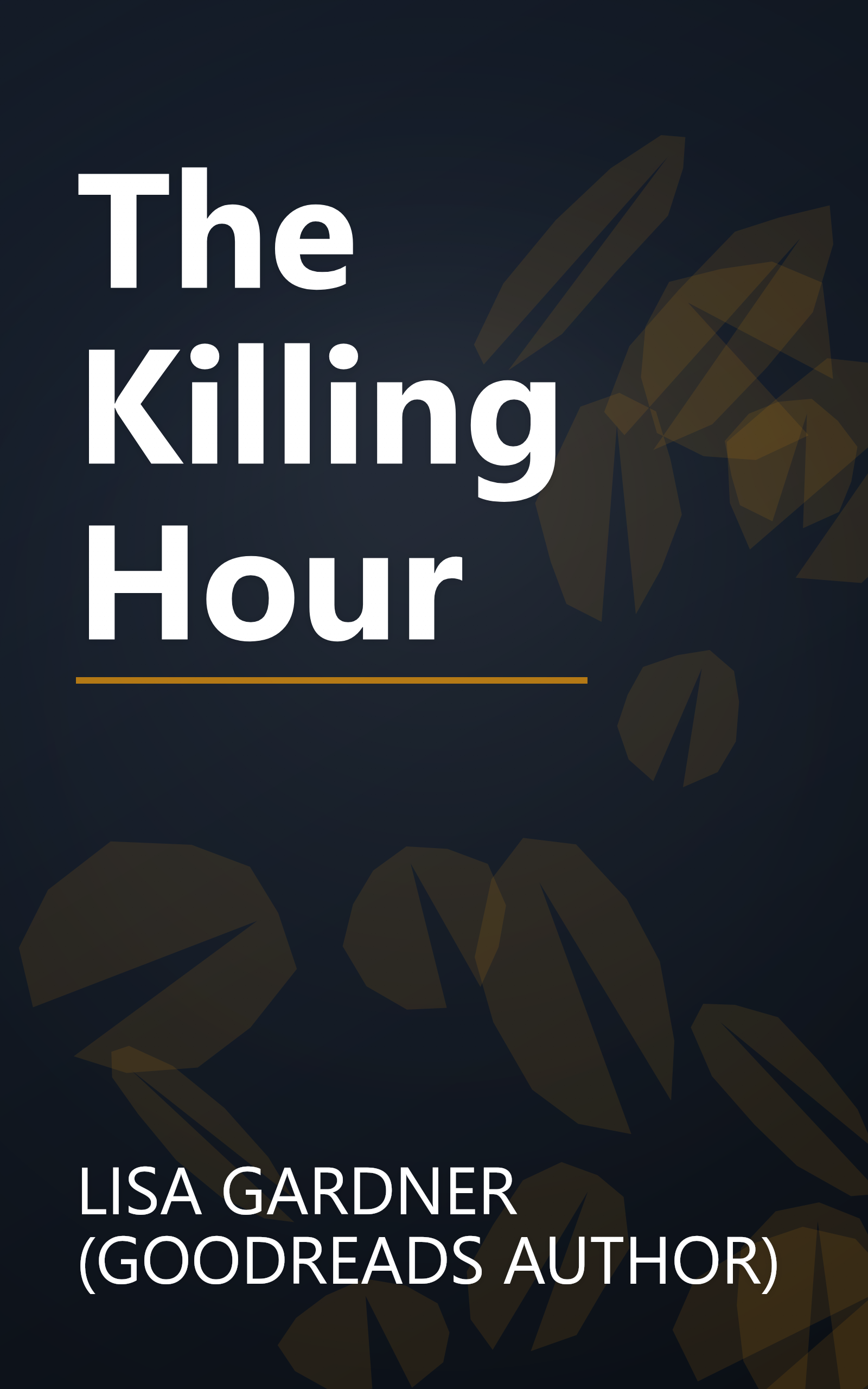 The Killing Hour book cover