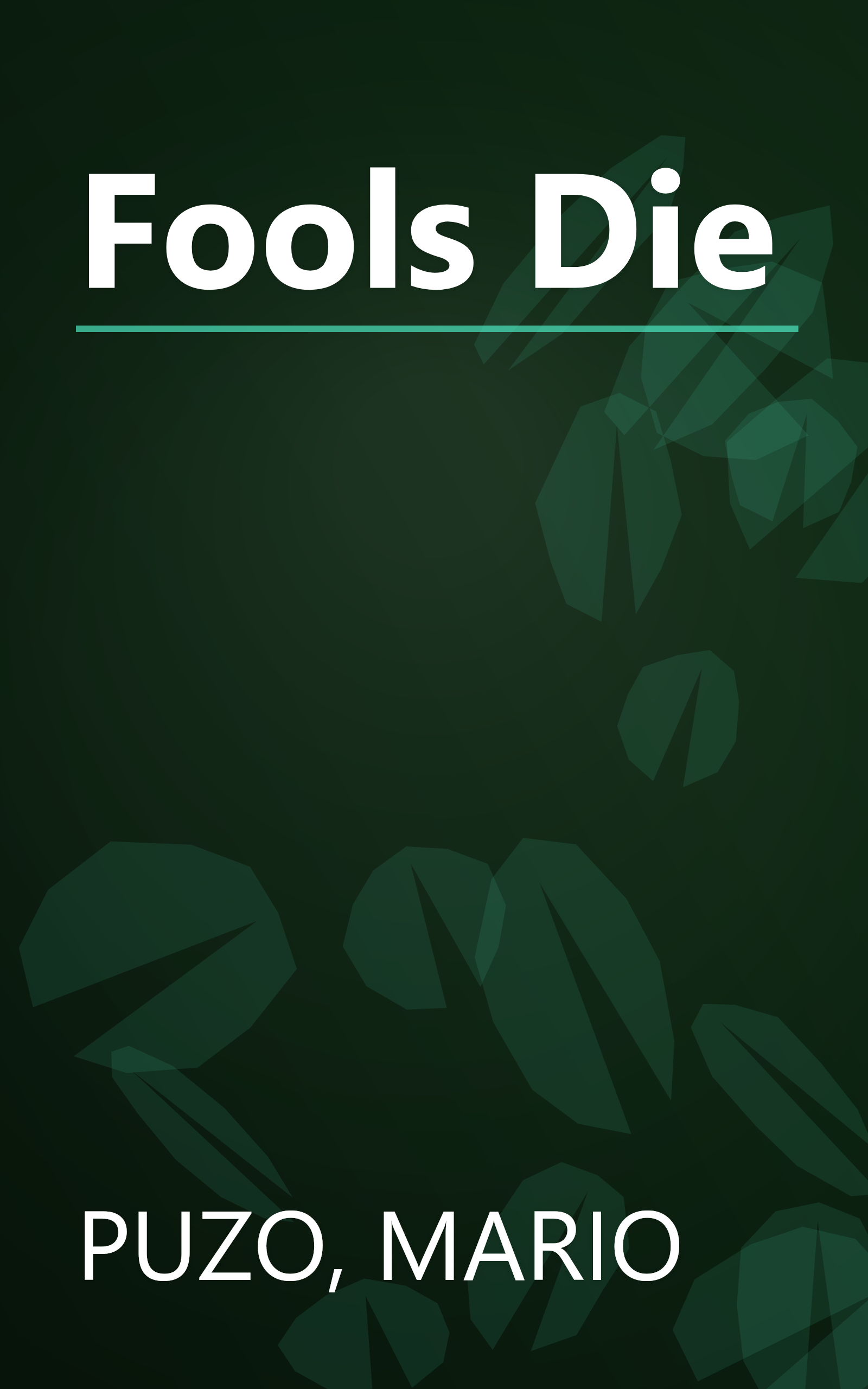 Fools Die book cover