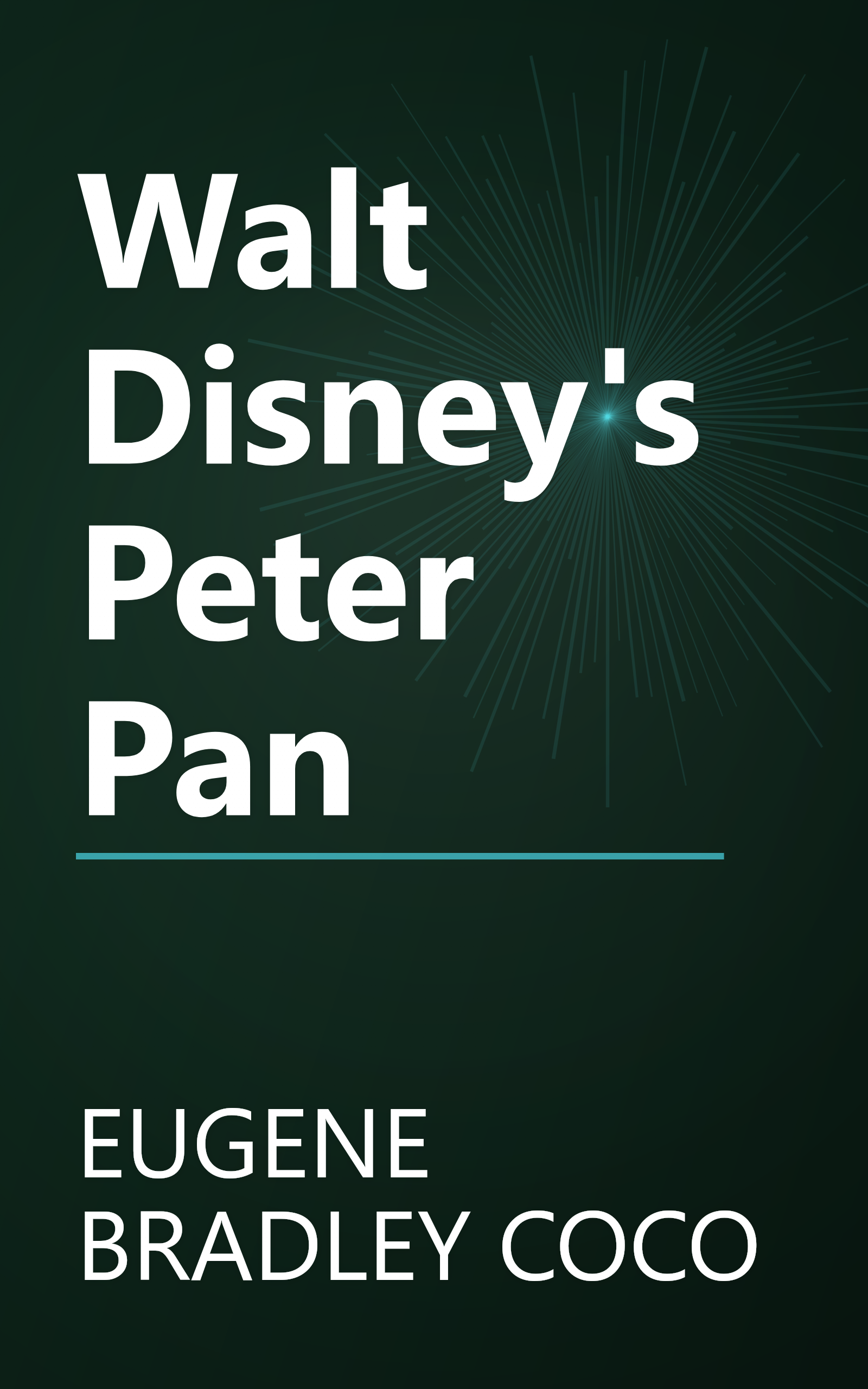 Walt Disney's Peter Pan book cover