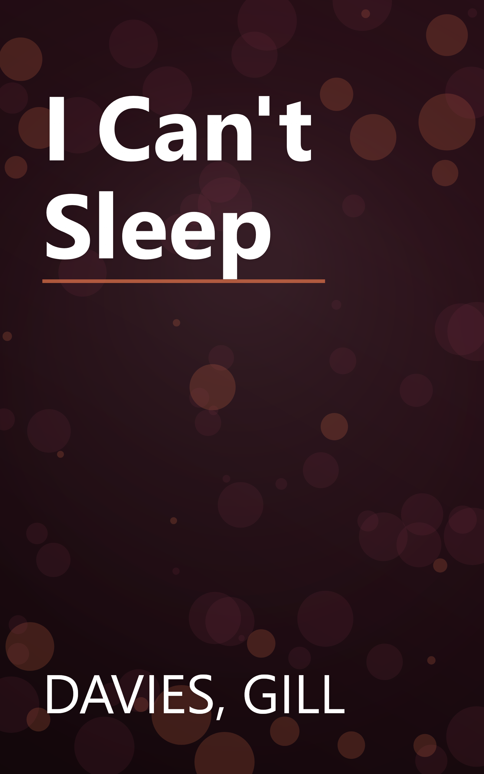 I Can't Sleep book cover