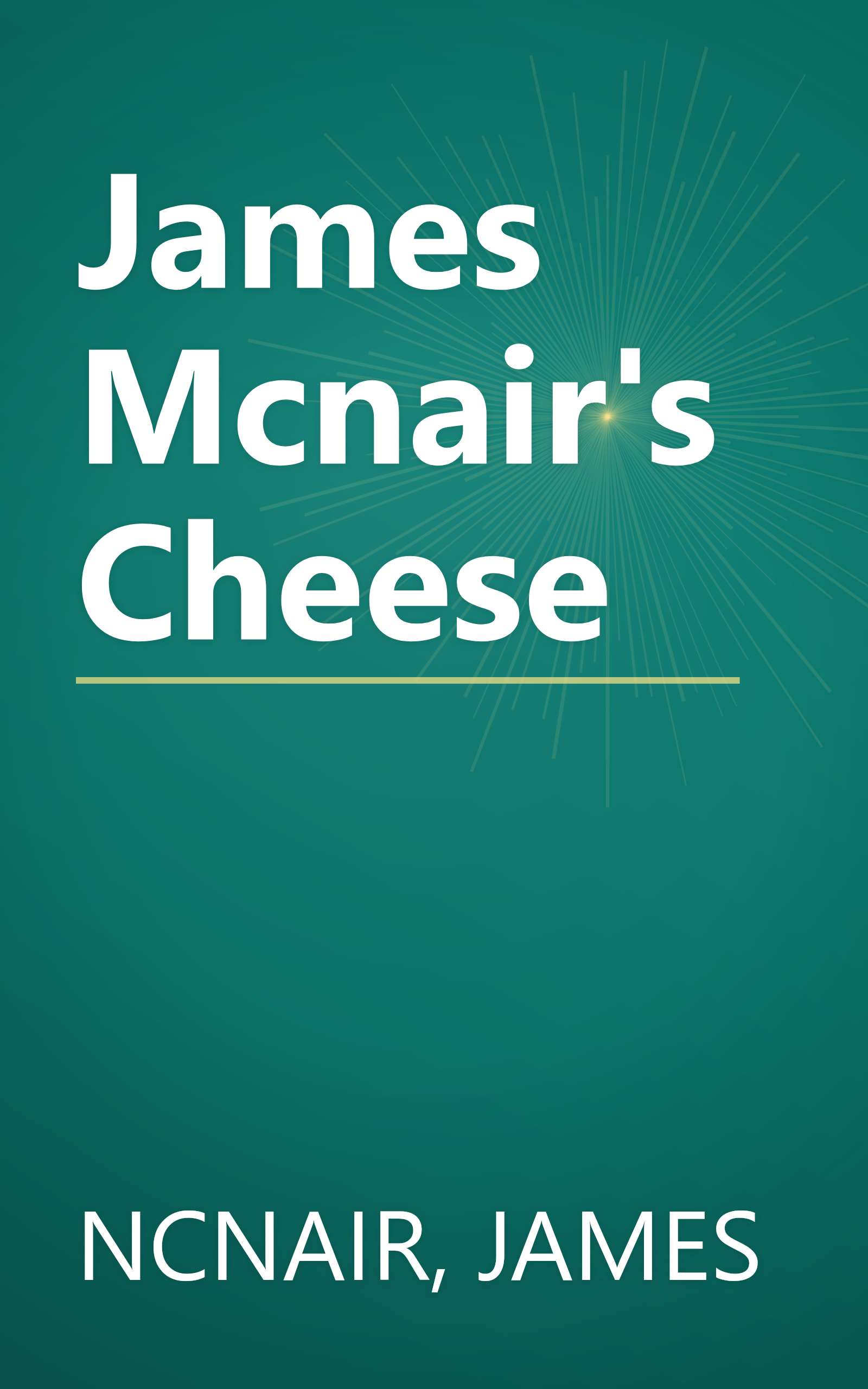 James Mcnair's Cheese book cover