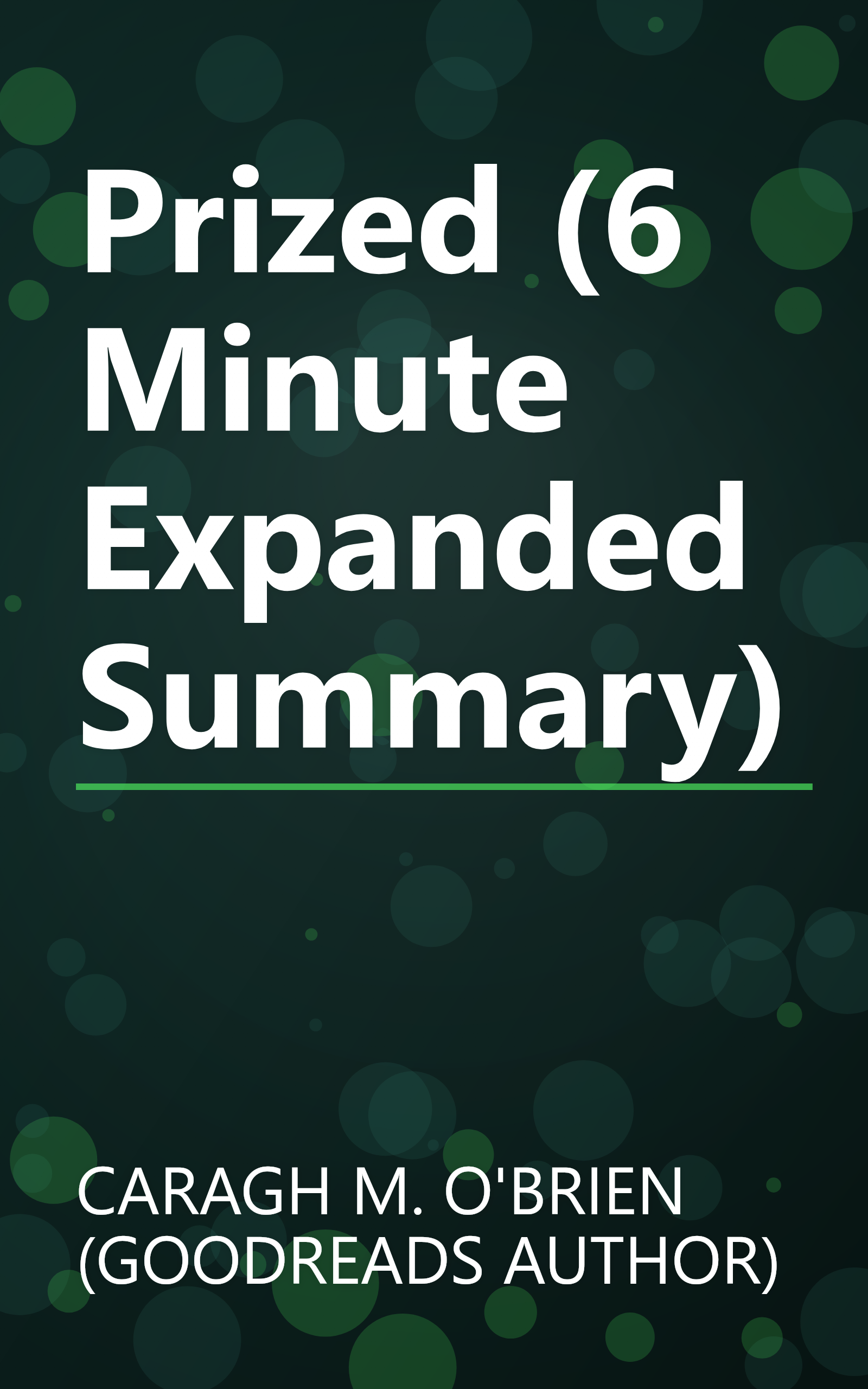 Prized (6 Minute   Expanded Summary) book cover
