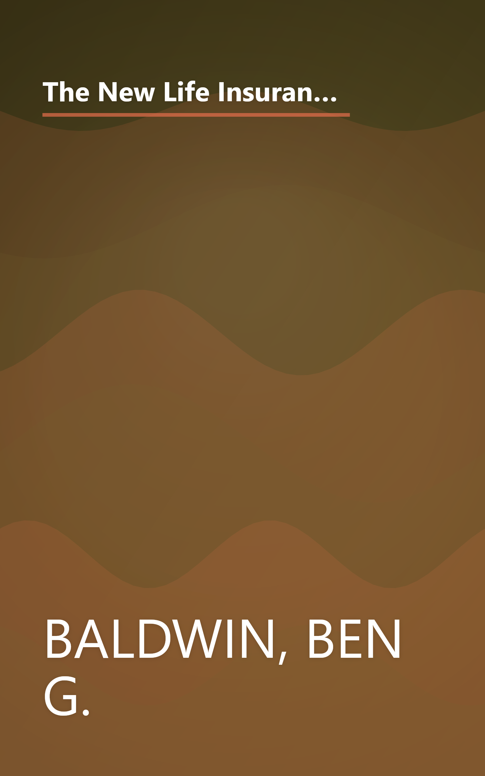 The New Life Insurance Investment Advisor: Achieving Financial Security for You & Your Family Through Today's Insurance Products book cover