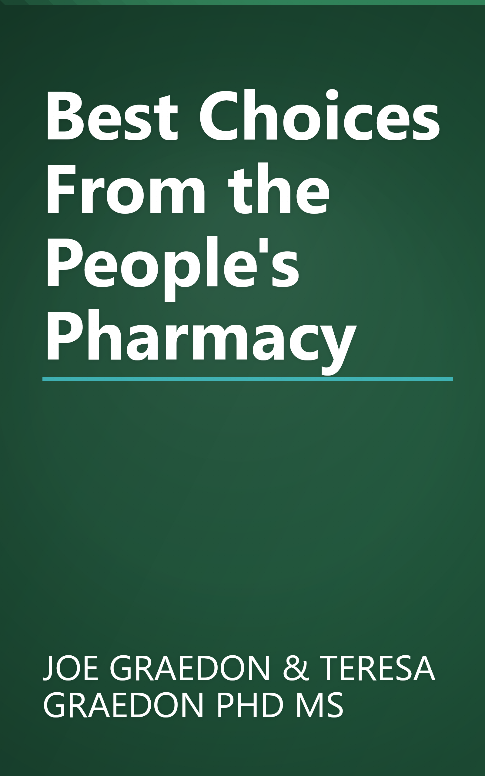 Best Choices From the People's Pharmacy book cover