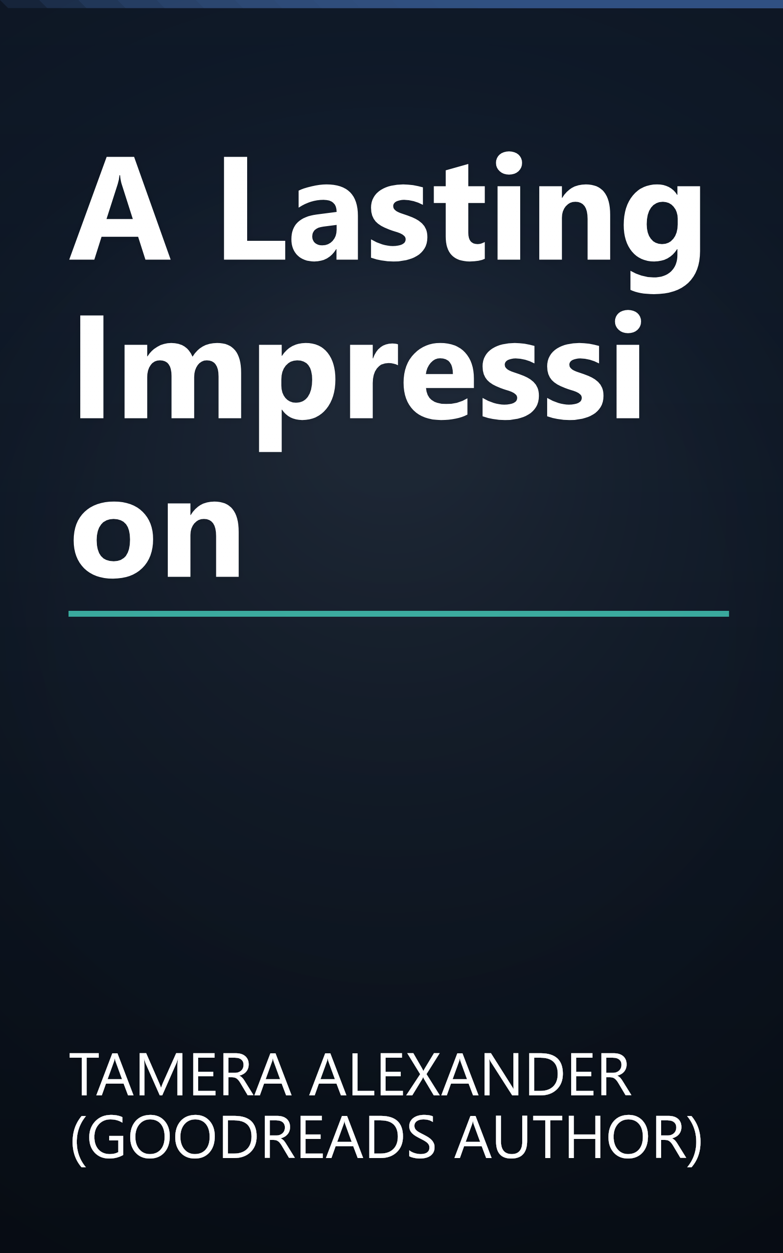 A Lasting Impression book cover