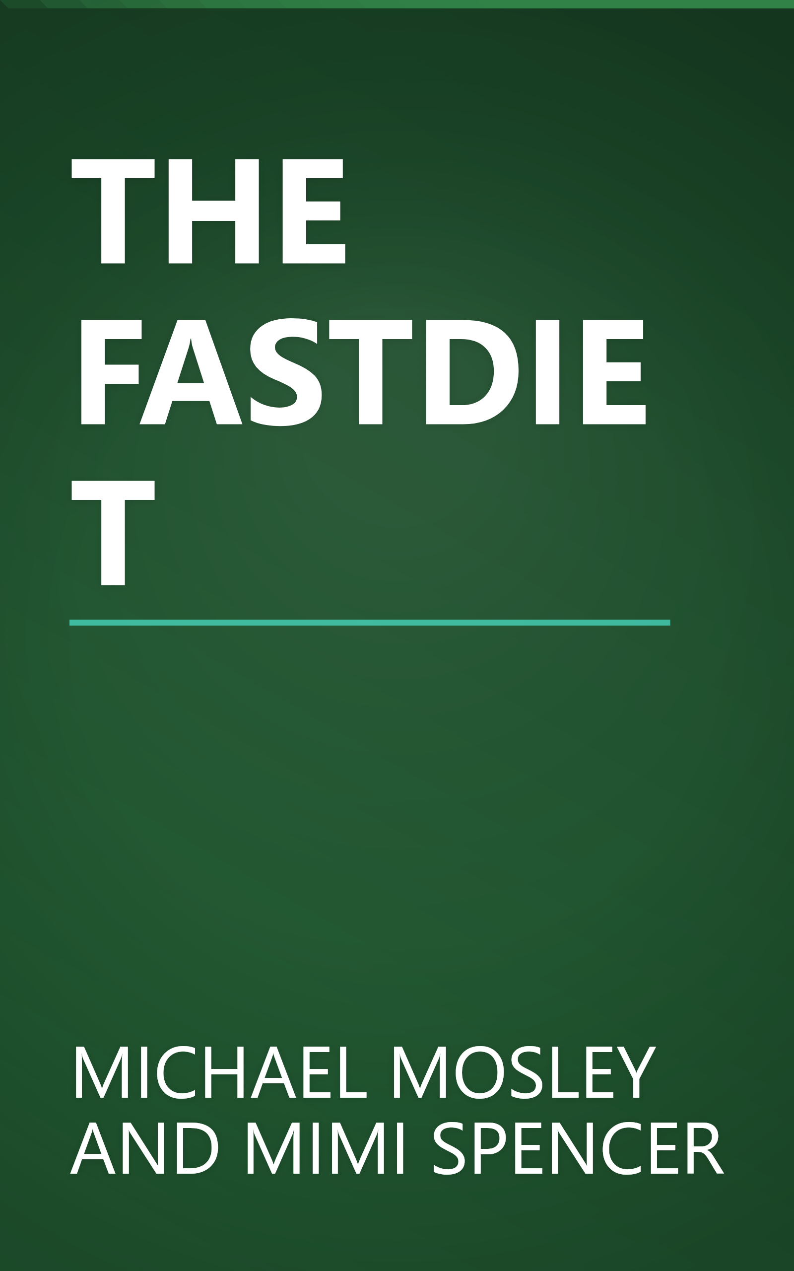 THE FASTDIET book cover