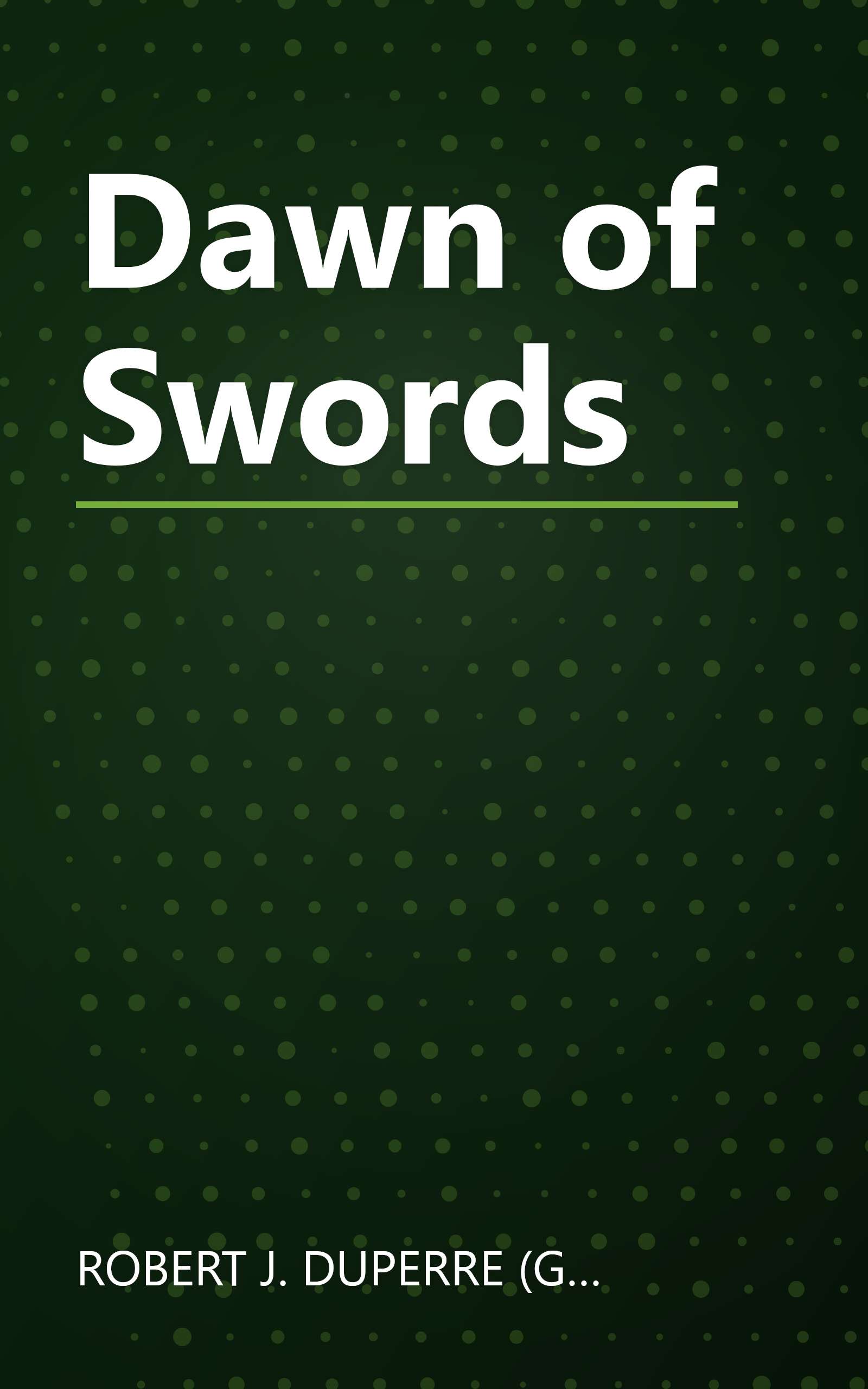Dawn of Swords book cover