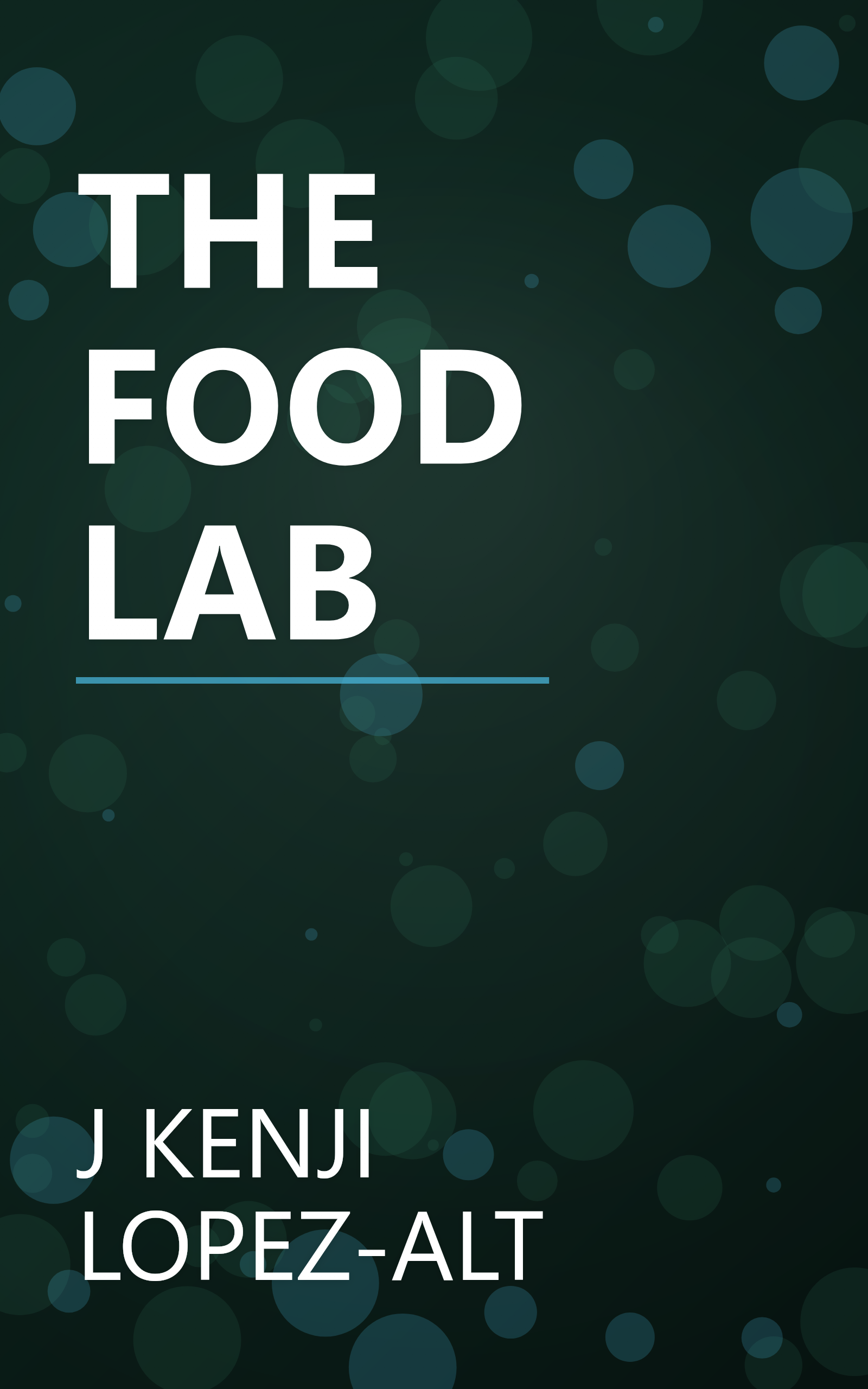 THE FOOD LAB book cover