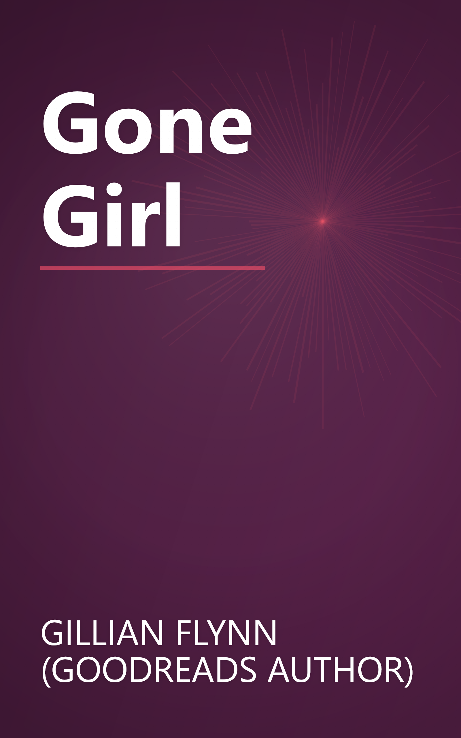 Gone Girl book cover