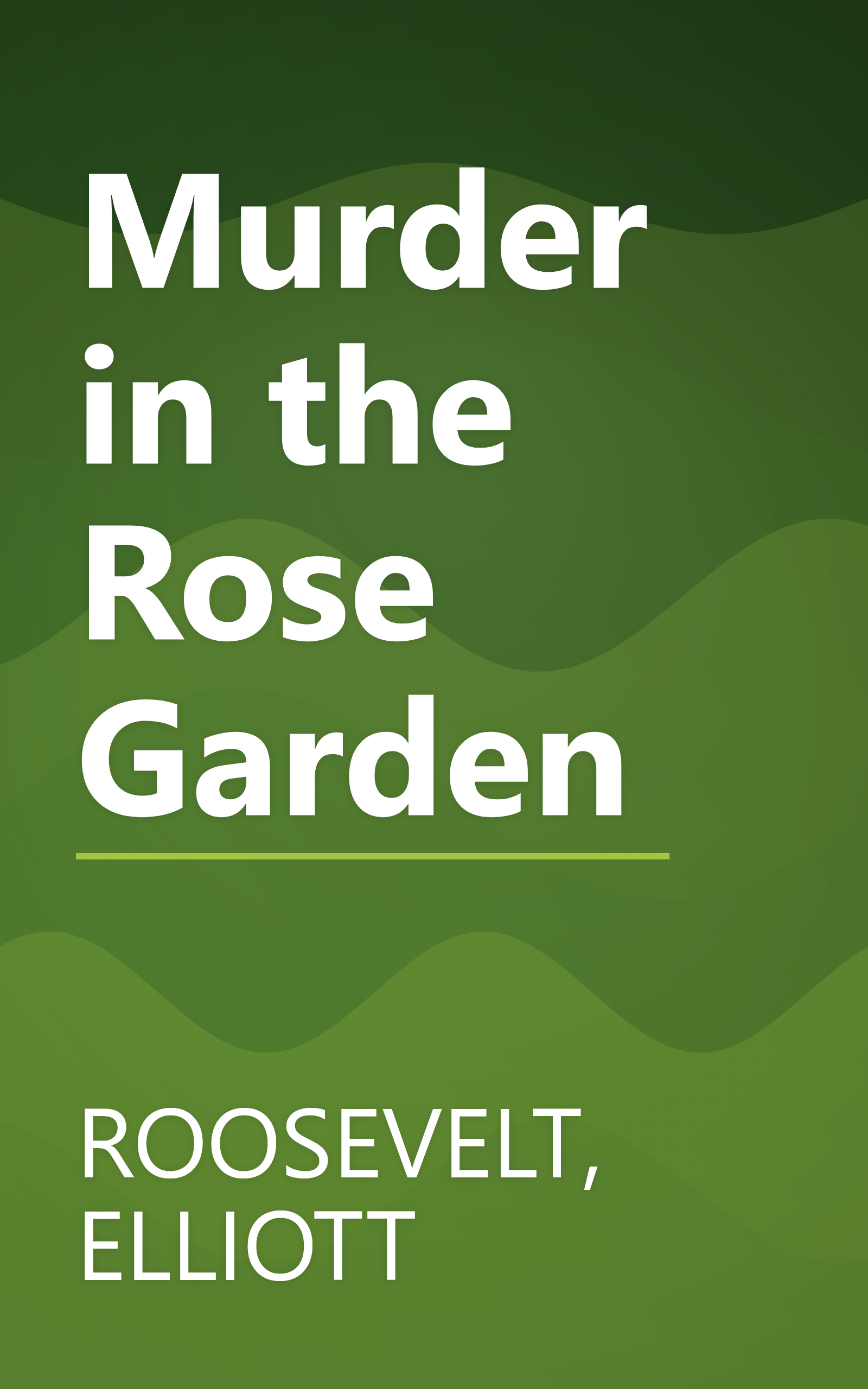 Murder in the Rose Garden book cover