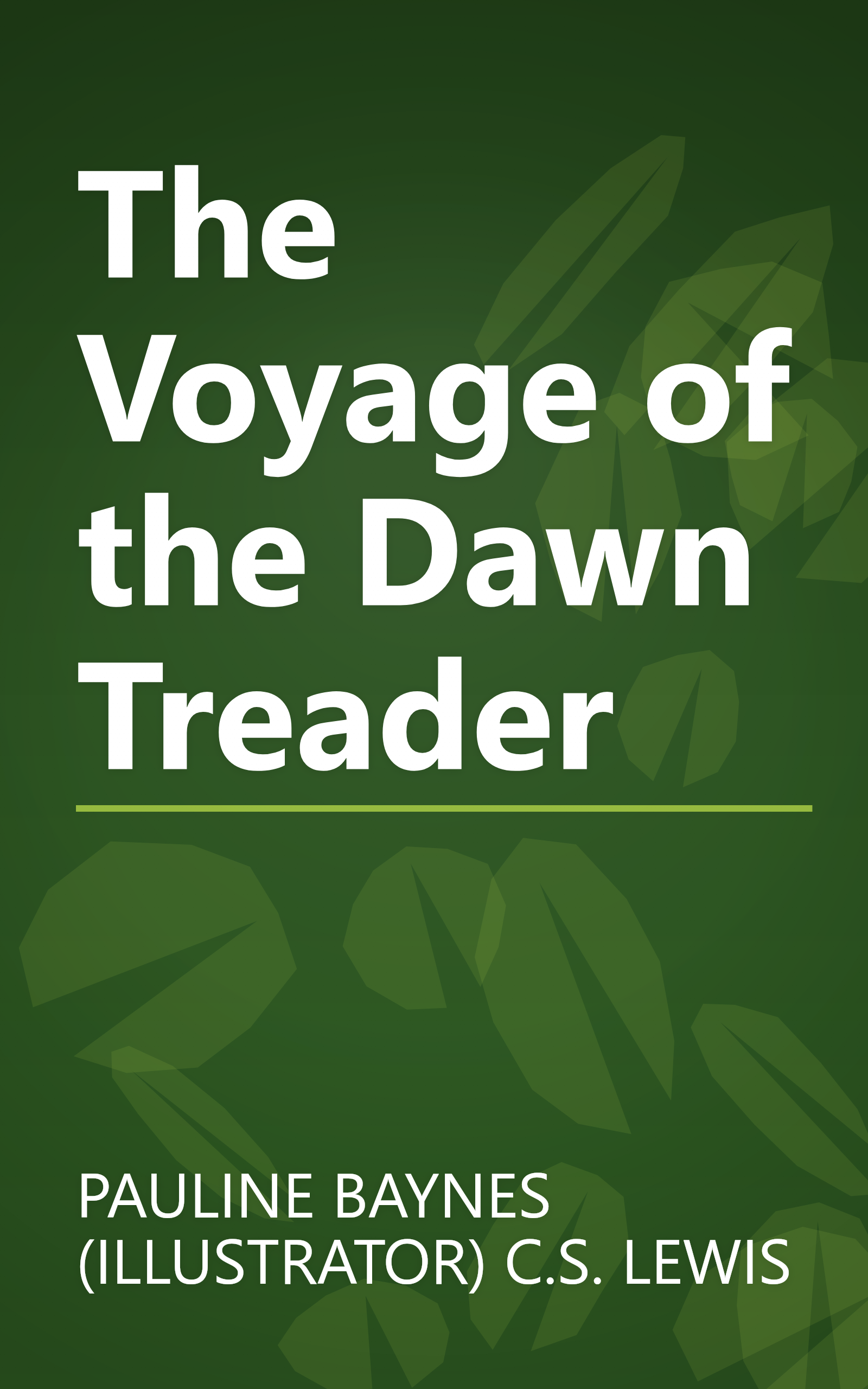 The Voyage of the Dawn Treader book cover