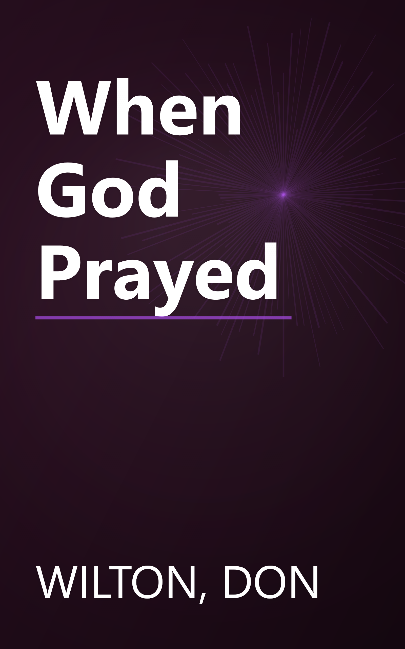 When God Prayed book cover