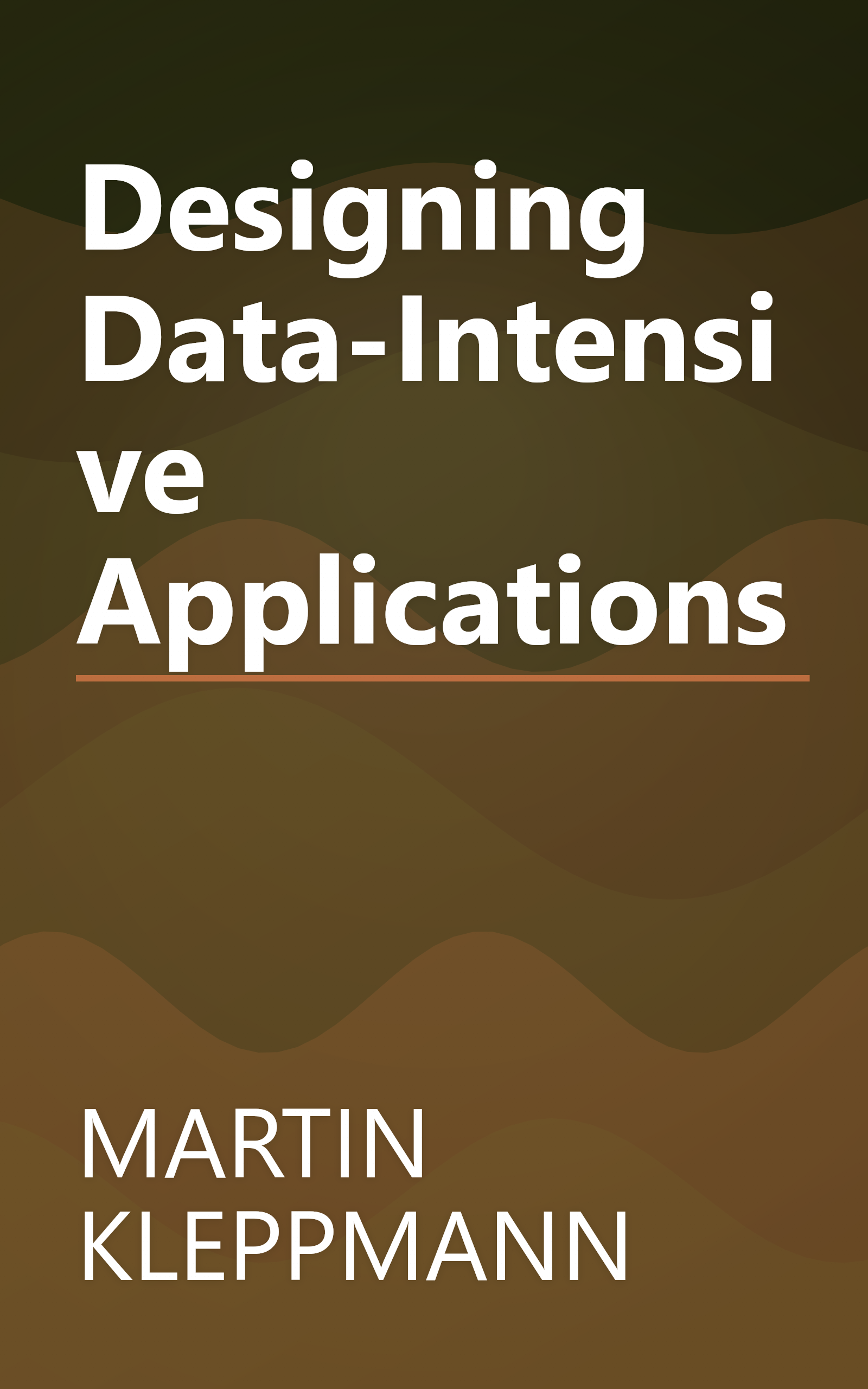 Designing Data-Intensive Applications book cover