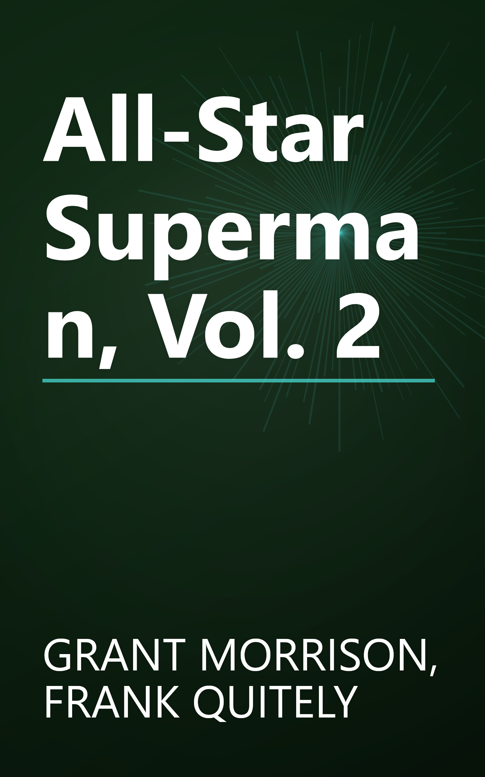 All-Star Superman, Vol. 2 book cover