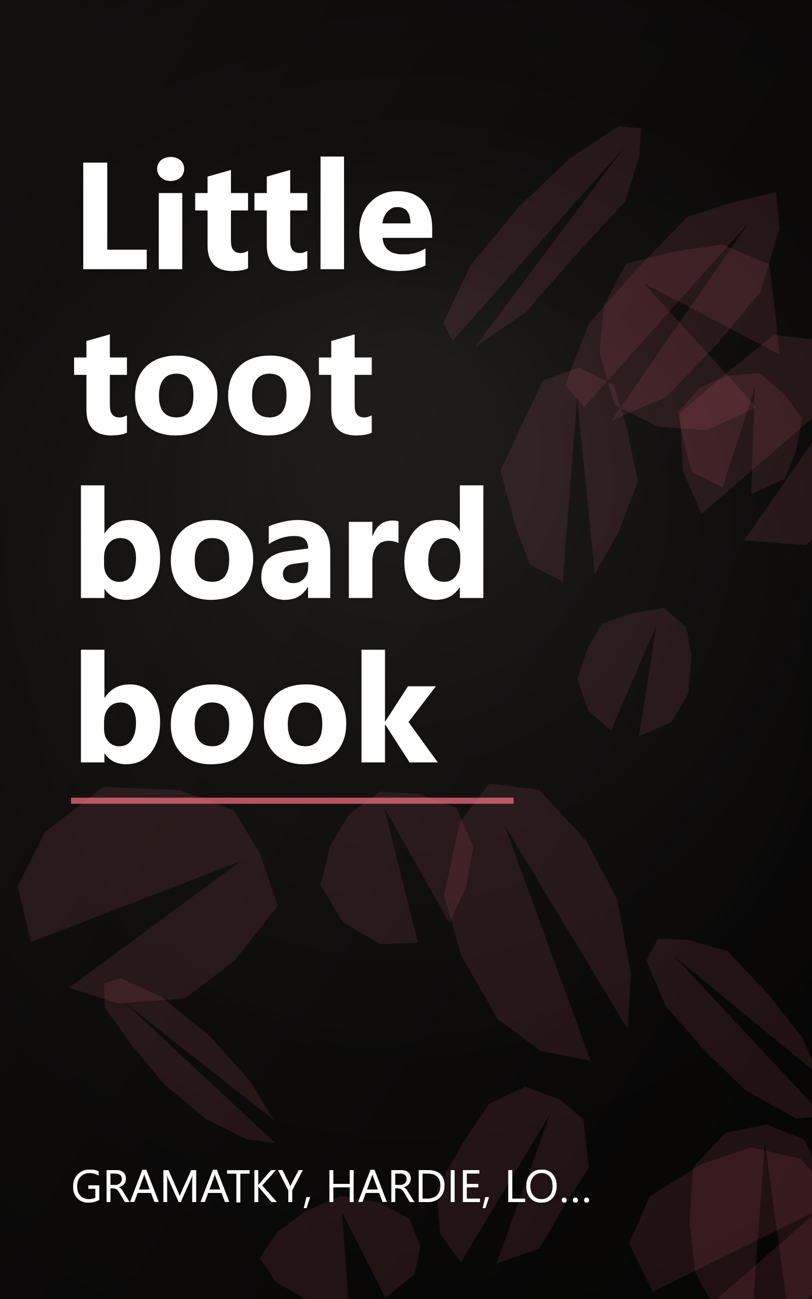 Little toot board book book cover
