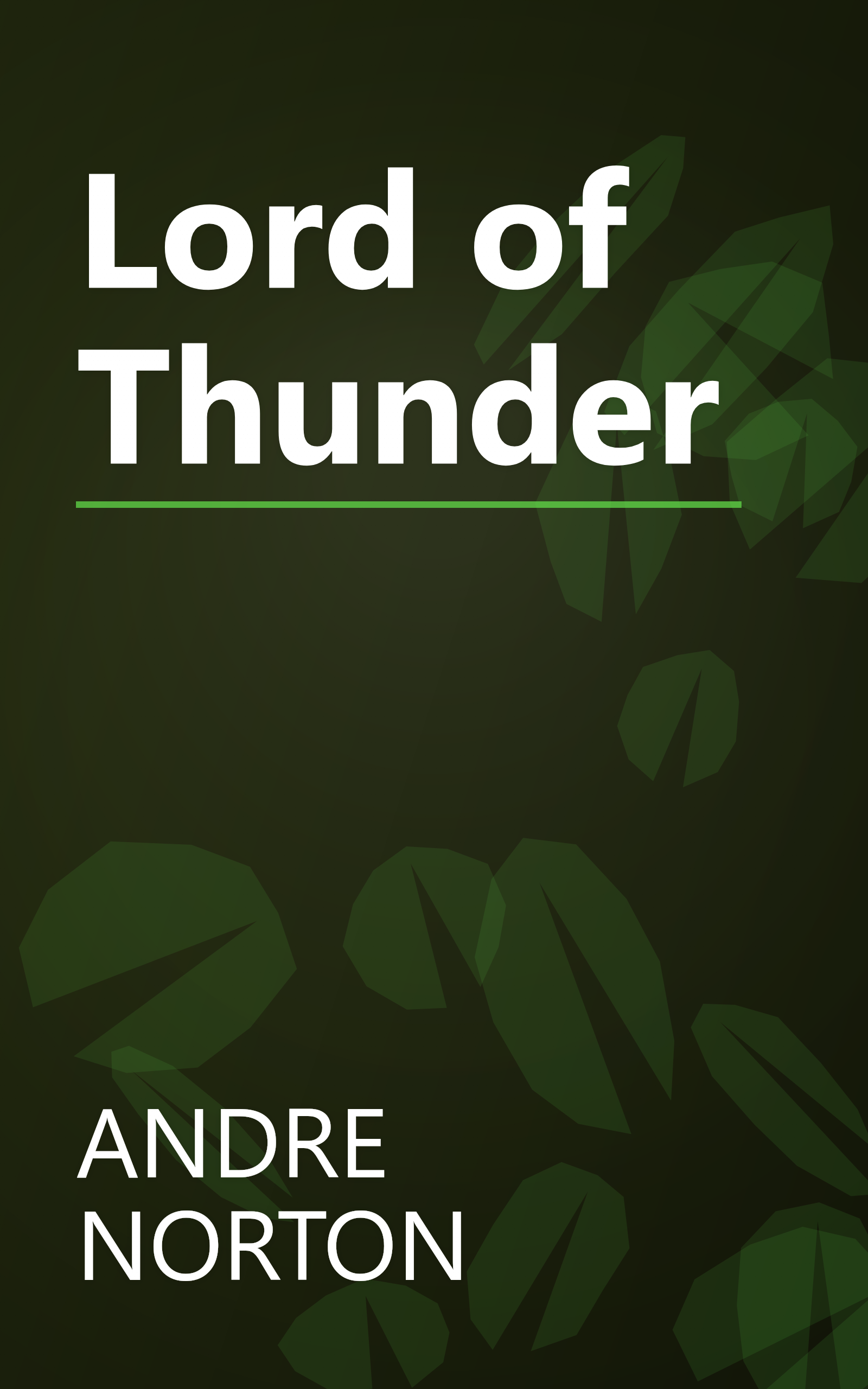 Lord of Thunder book cover