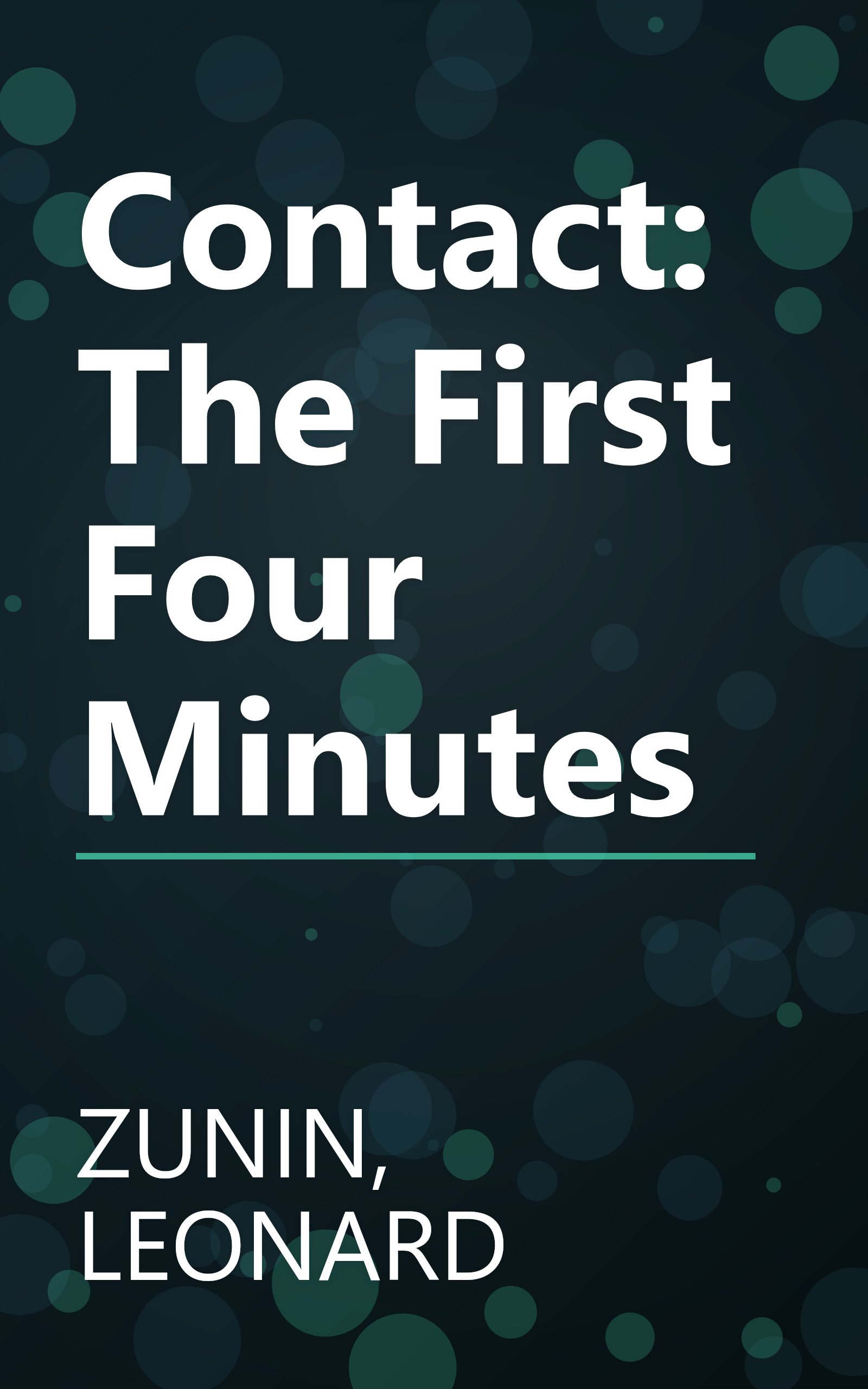 Contact: The First Four Minutes book cover