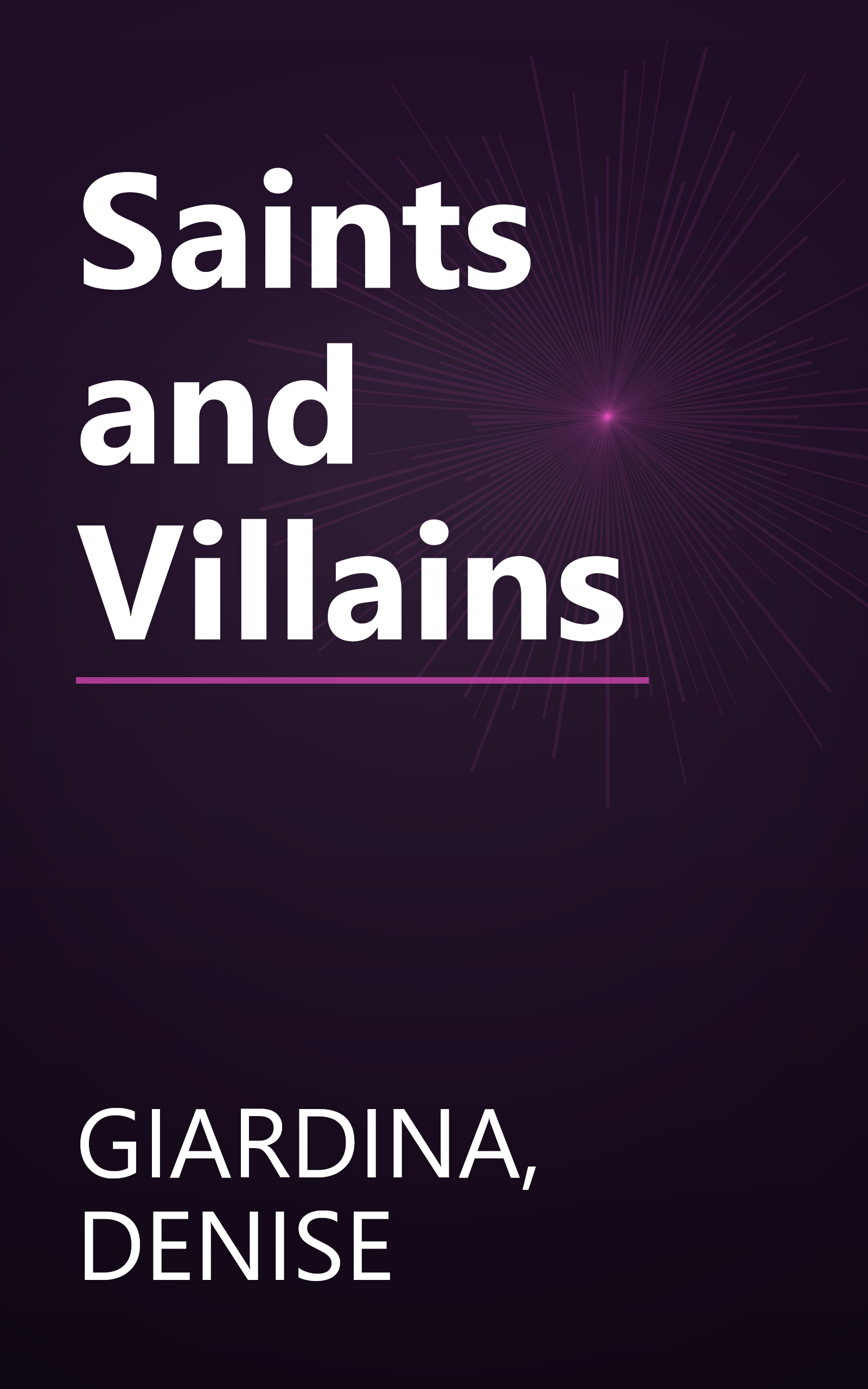 Saints and Villains book cover