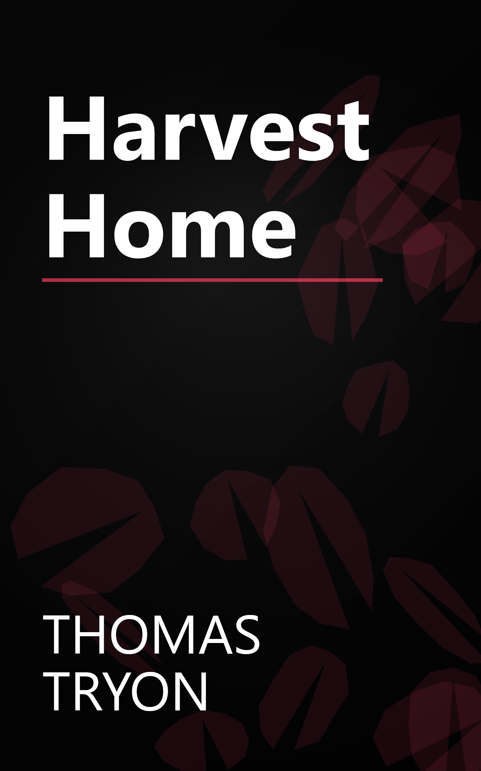 Harvest Home book cover