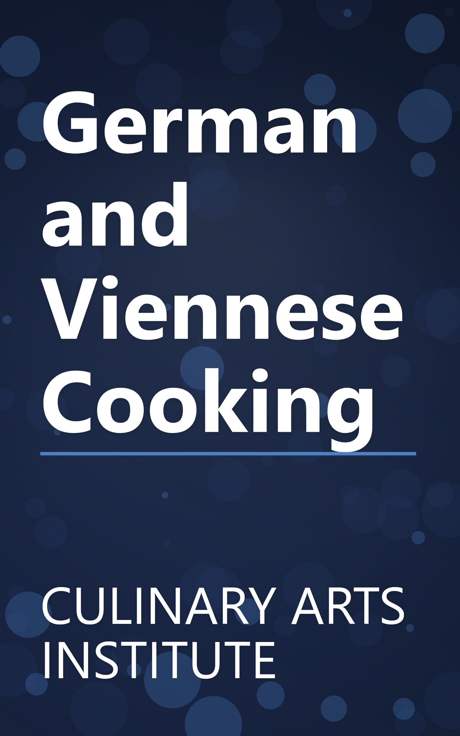 German and Viennese Cooking book cover