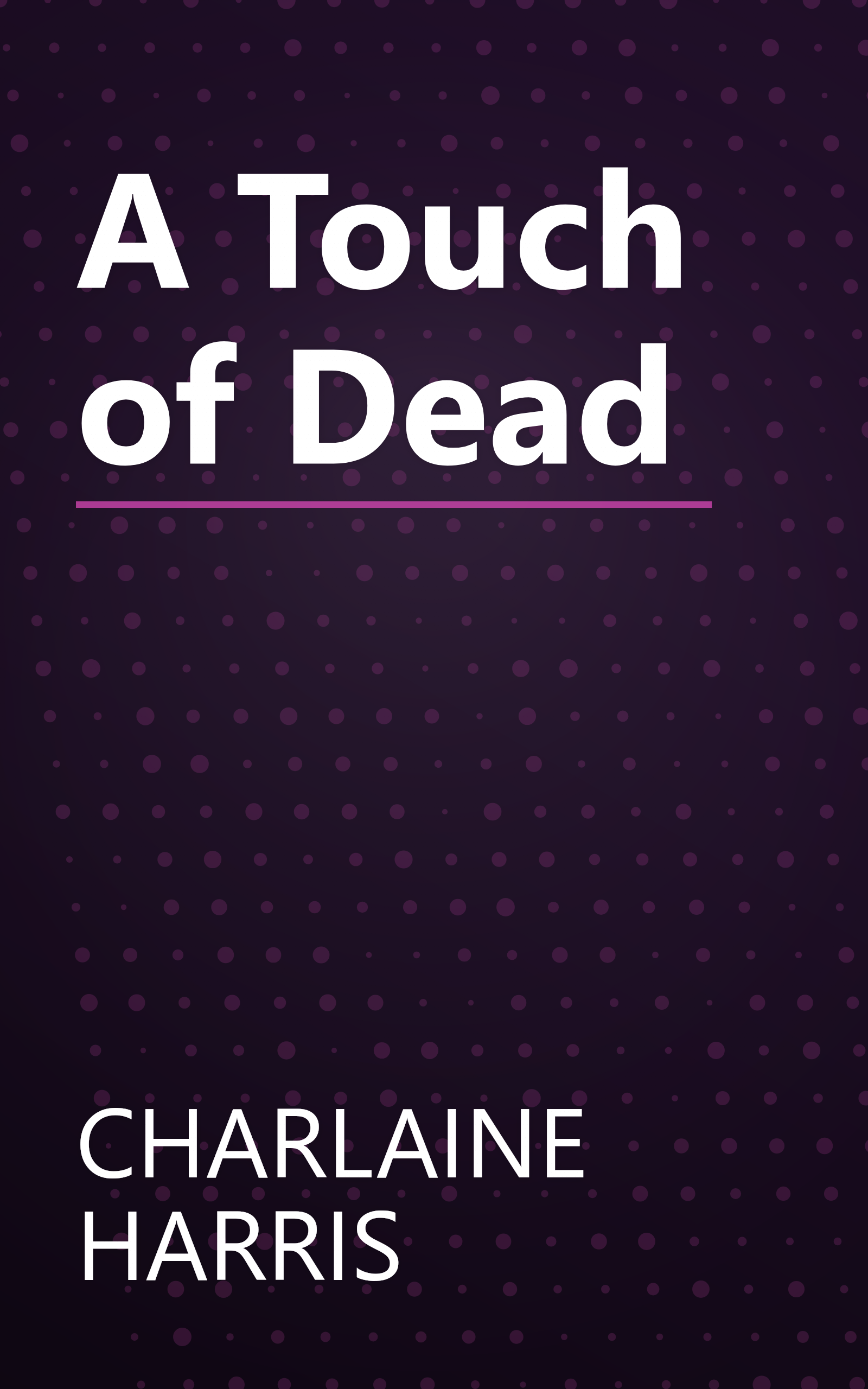 A Touch of Dead book cover