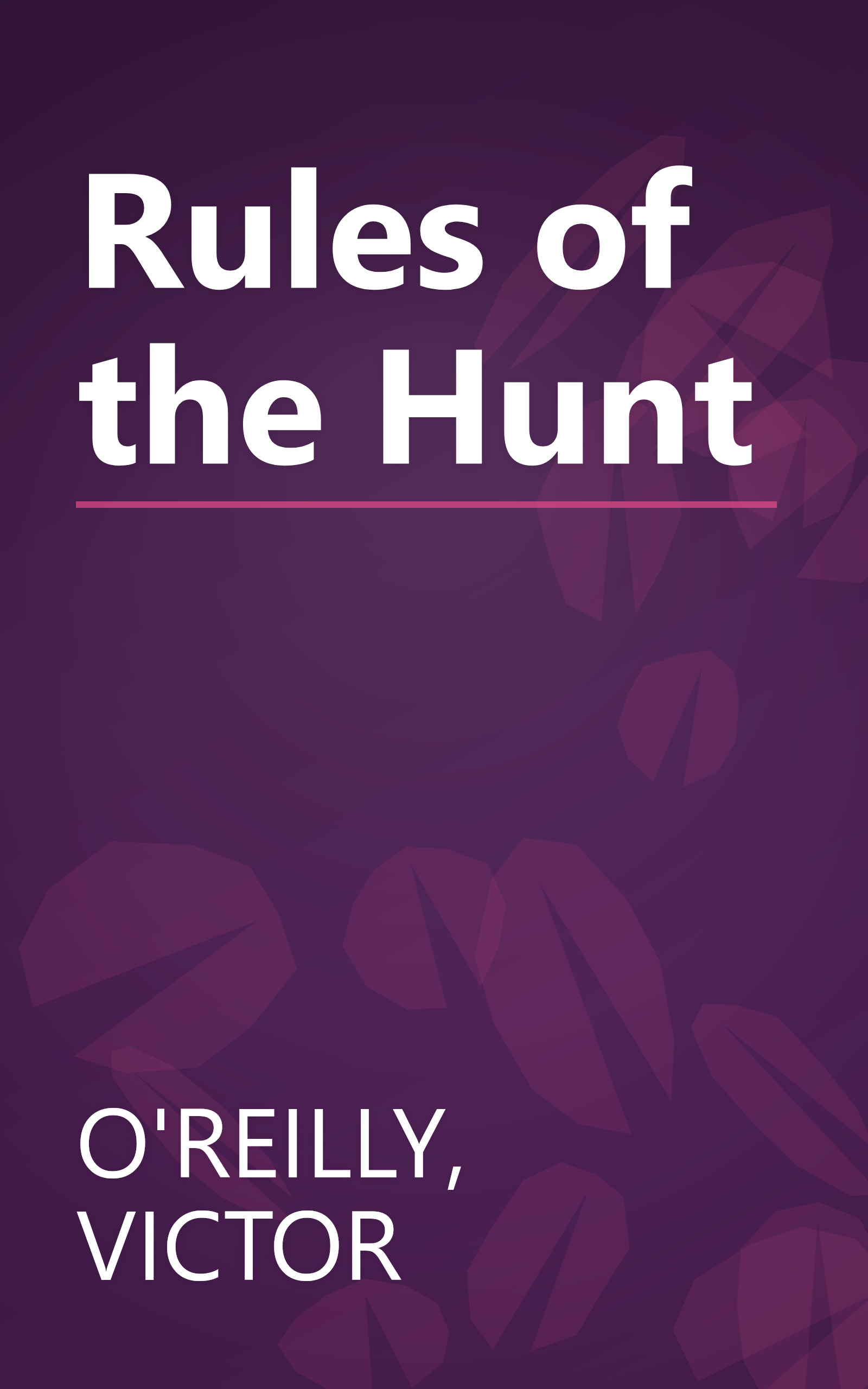 Rules of the Hunt book cover