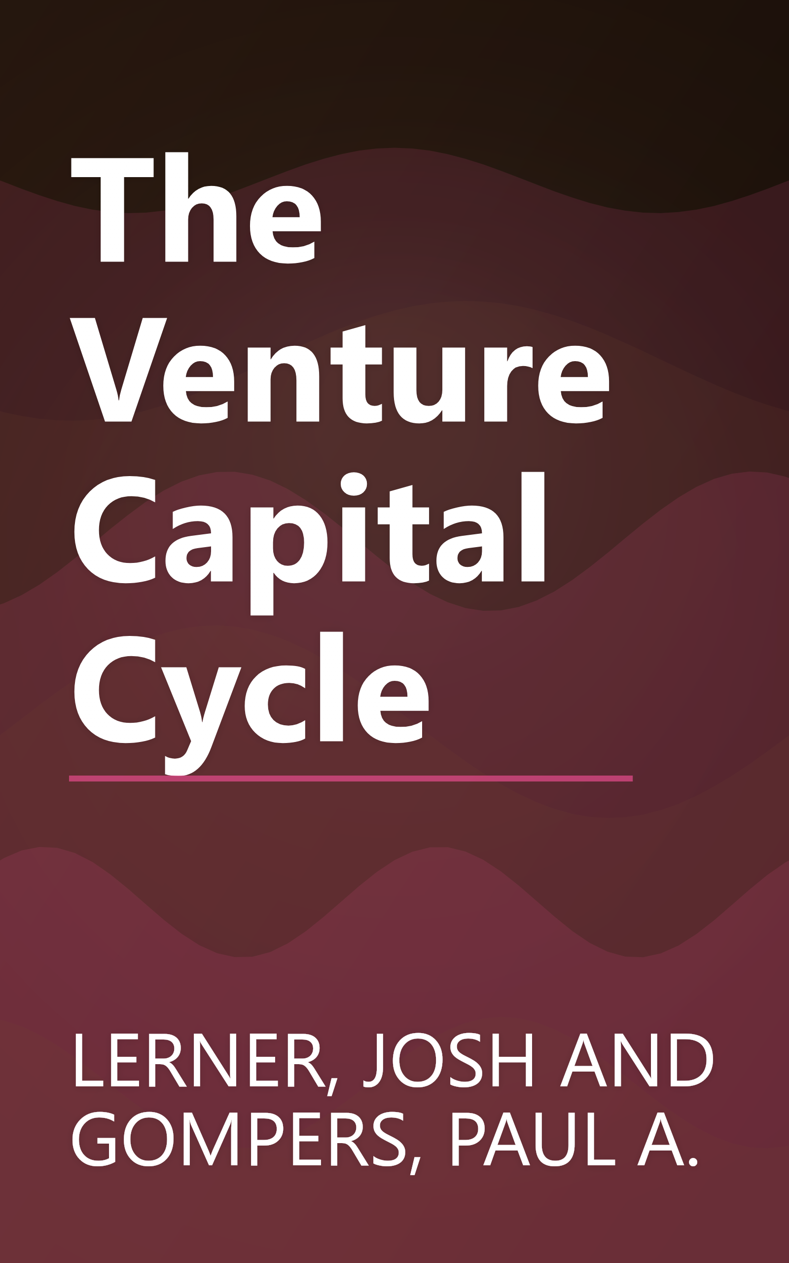 The Venture Capital Cycle book cover