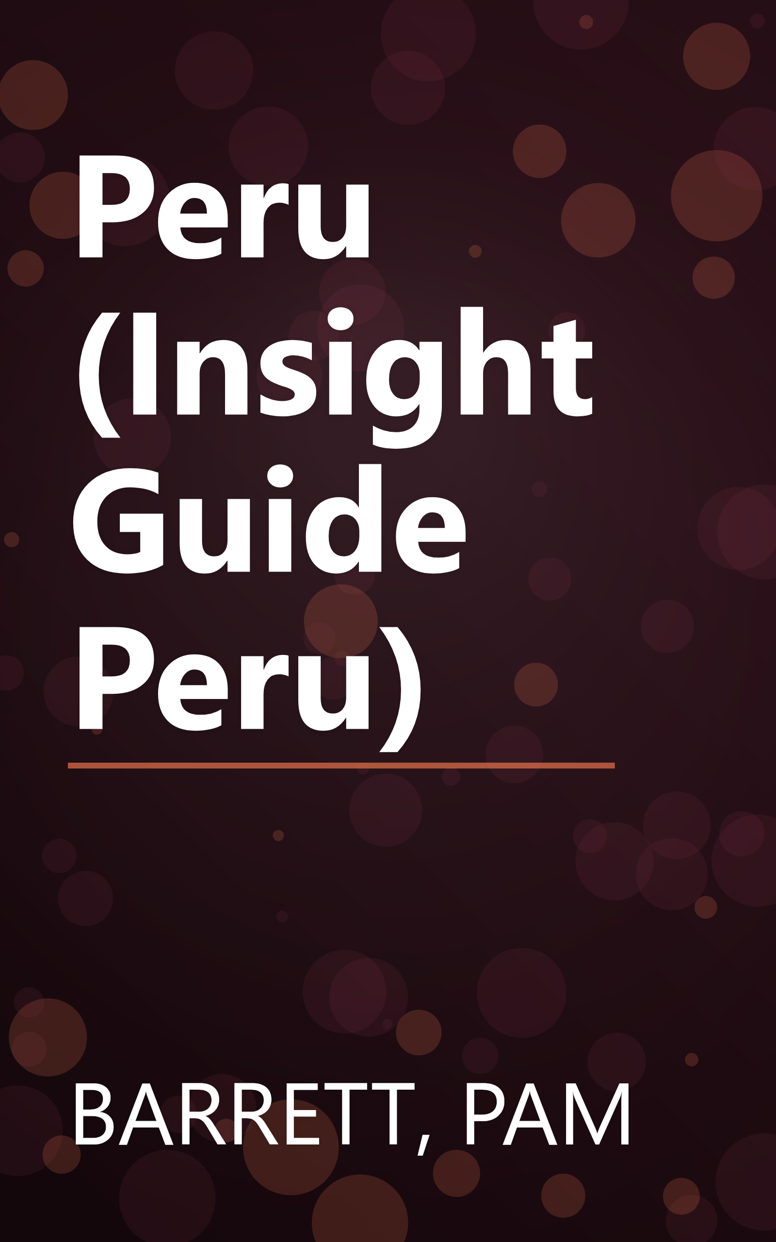 Peru (Insight Guide Peru) book cover