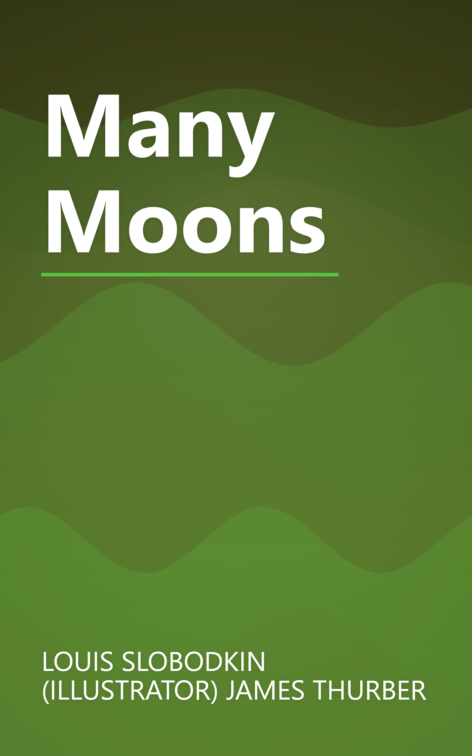 Many Moons book cover