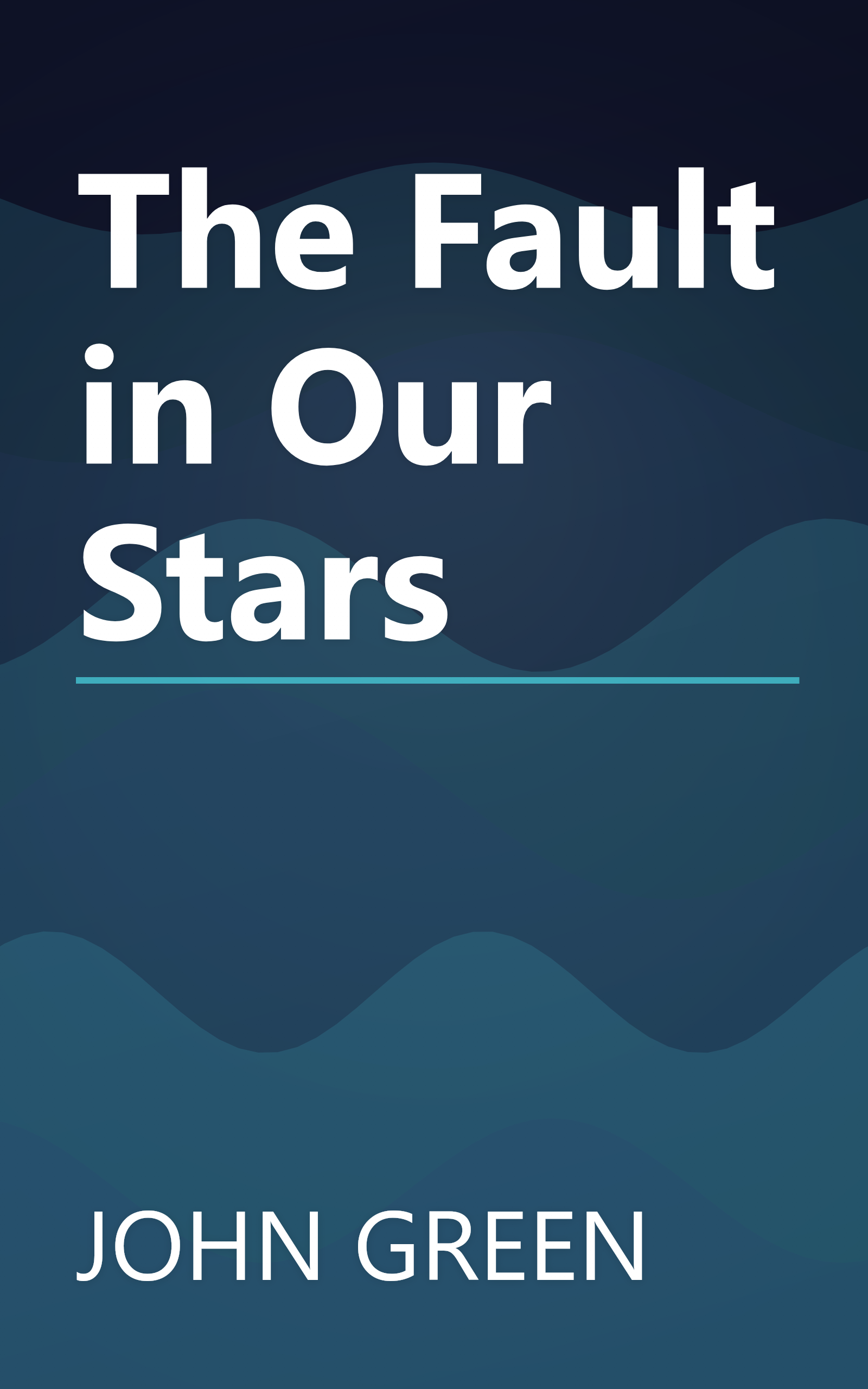 The Fault in Our Stars book cover