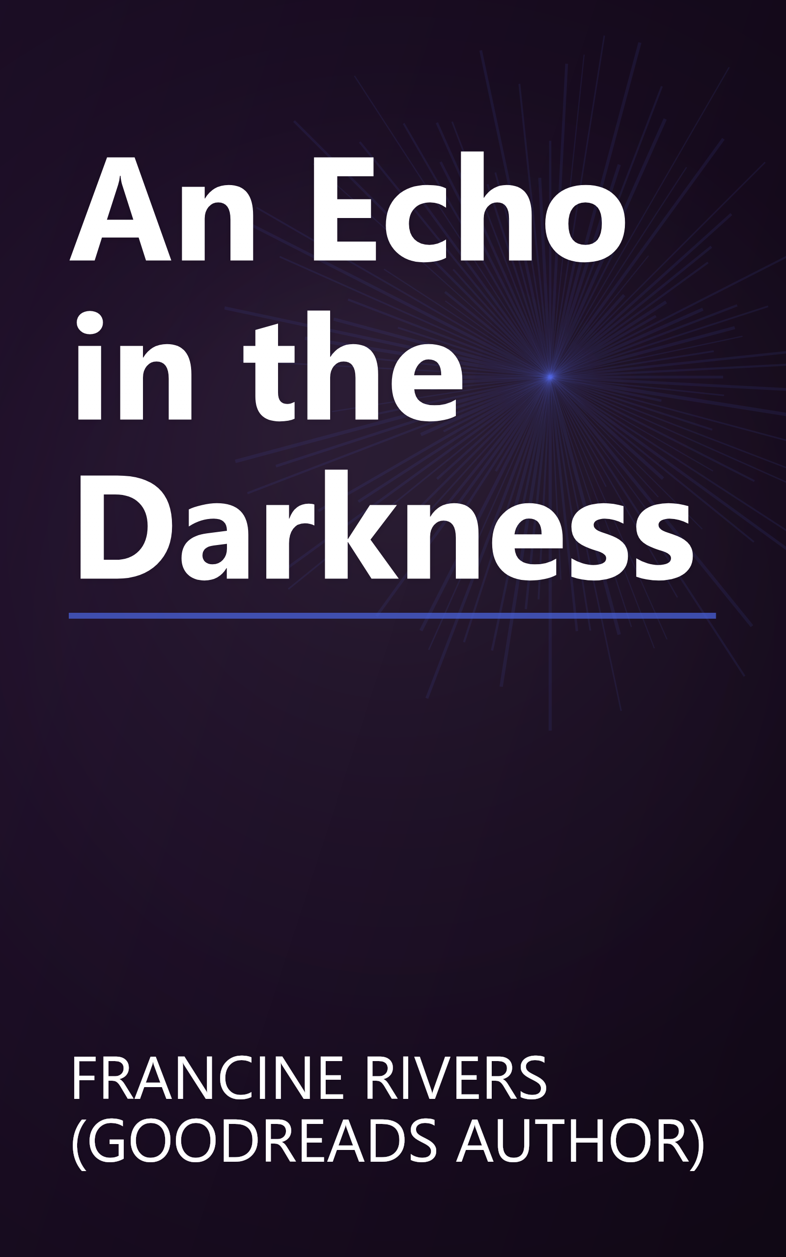 An Echo in the Darkness book cover
