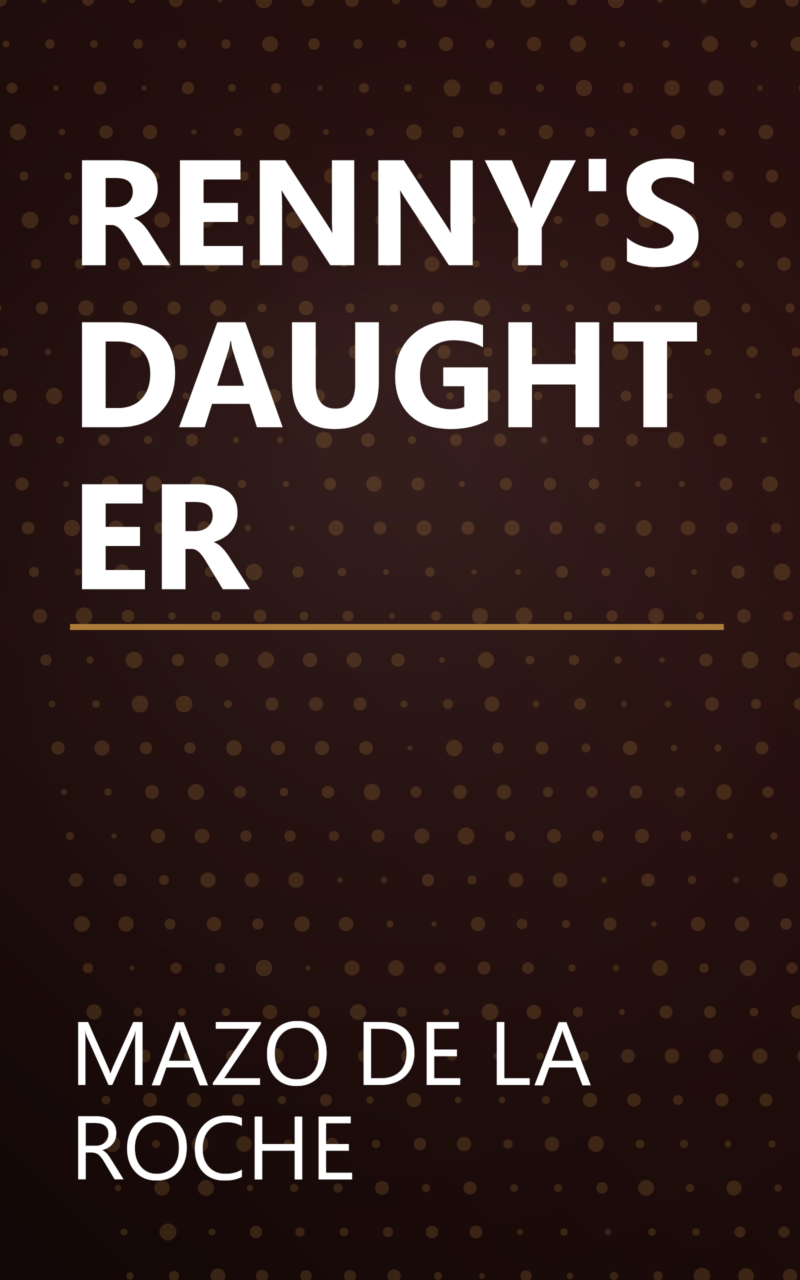 RENNY'S DAUGHTER book cover