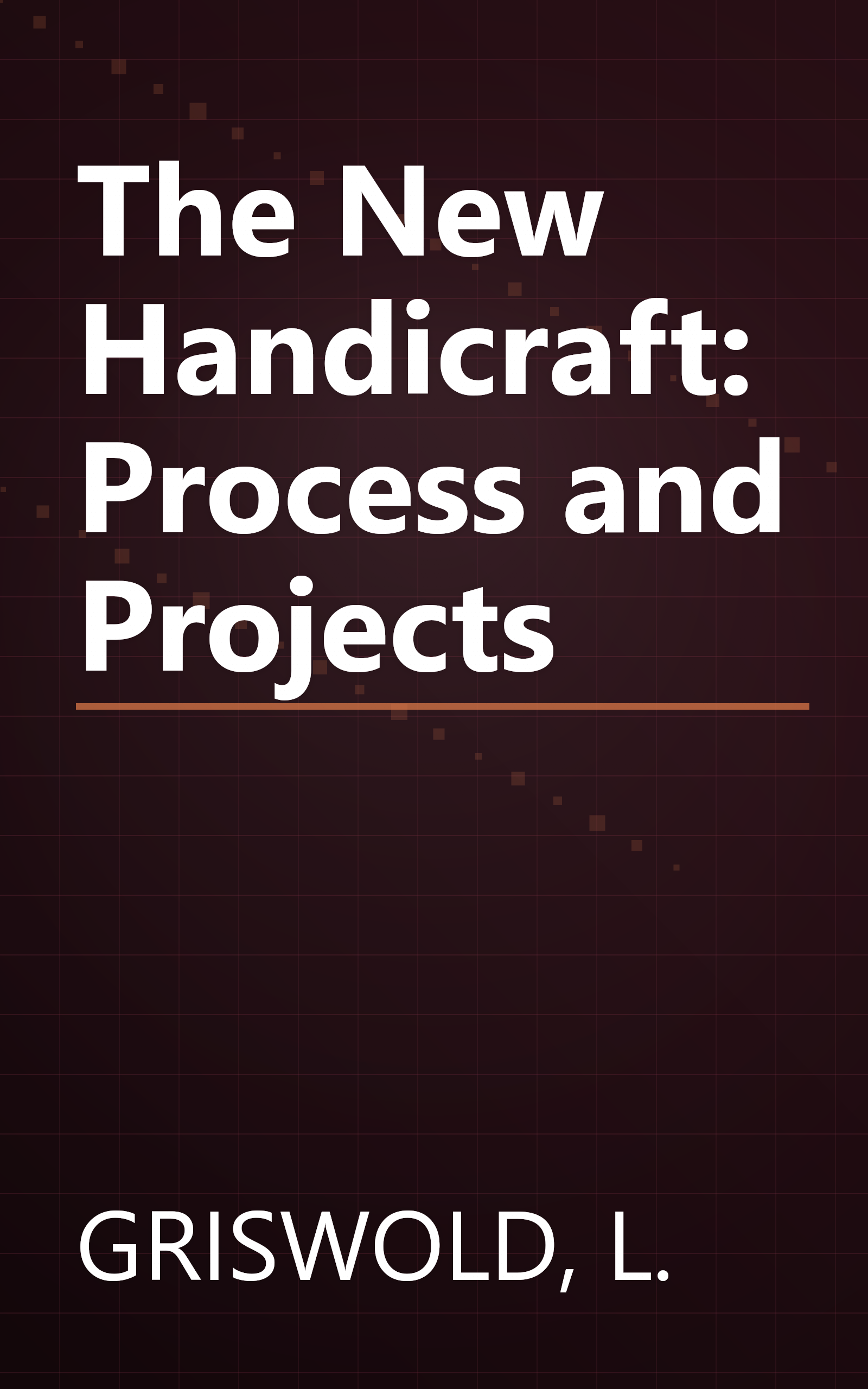 The New Handicraft: Process and Projects book cover