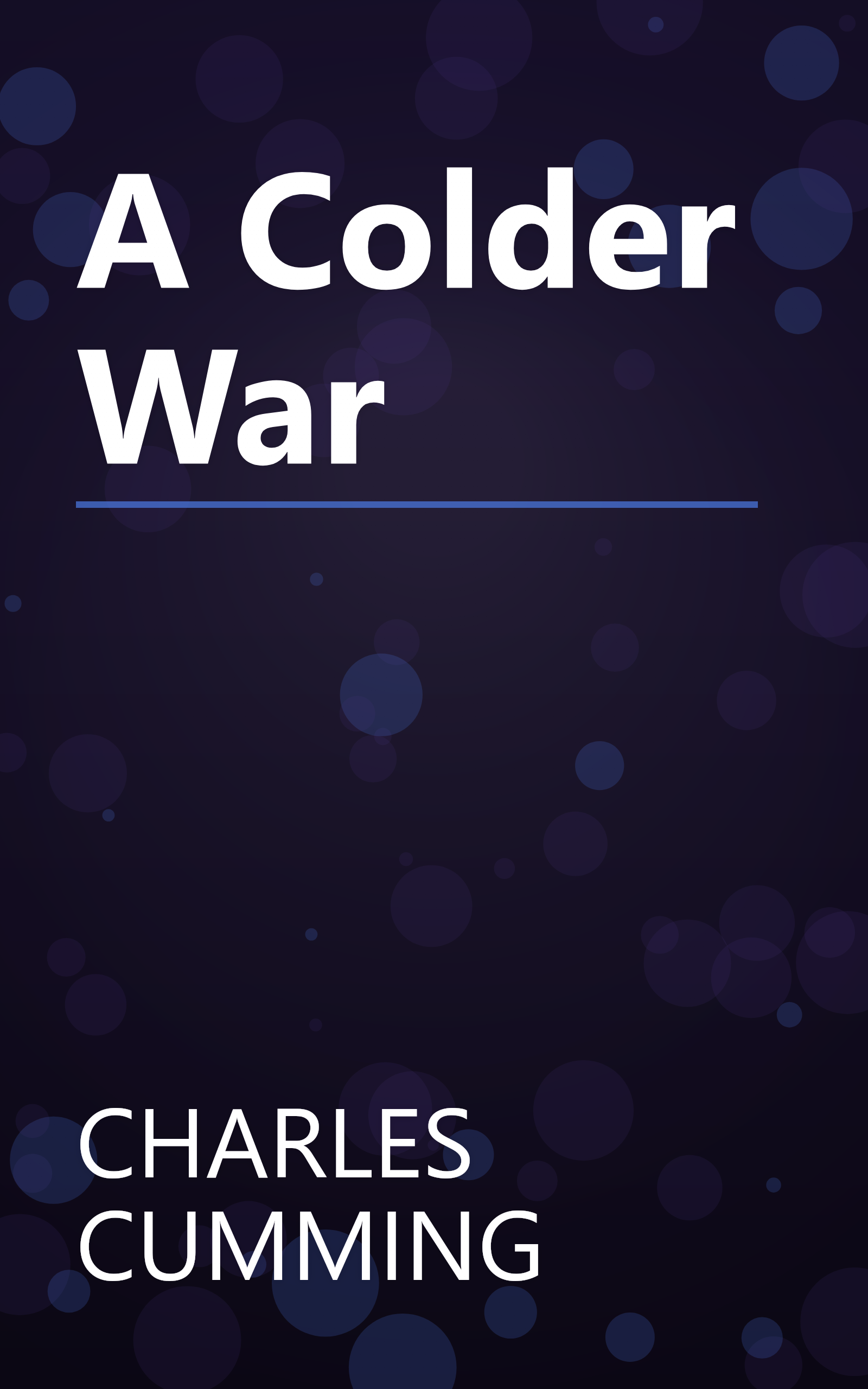 A Colder War book cover