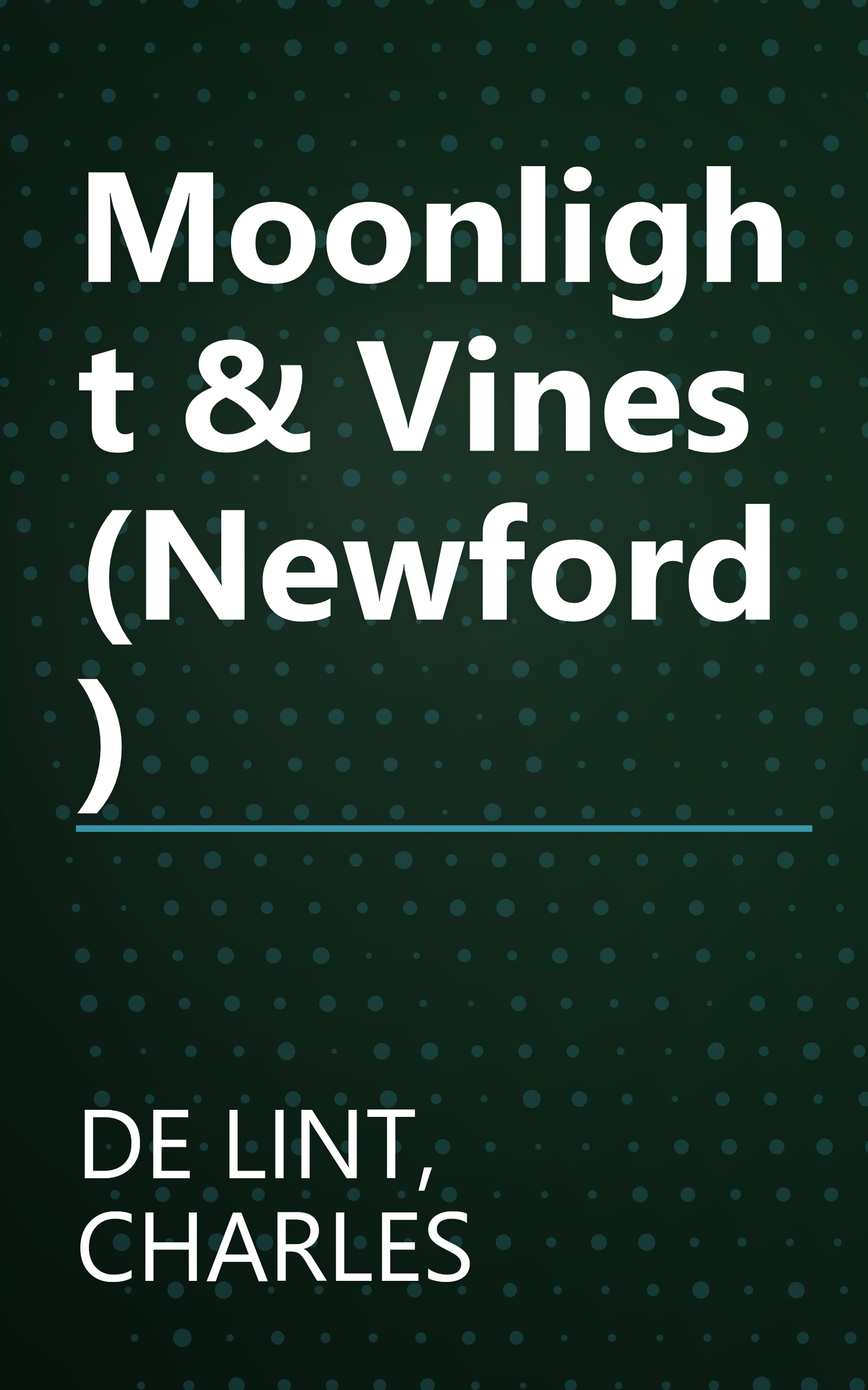 Moonlight & Vines (Newford) book cover