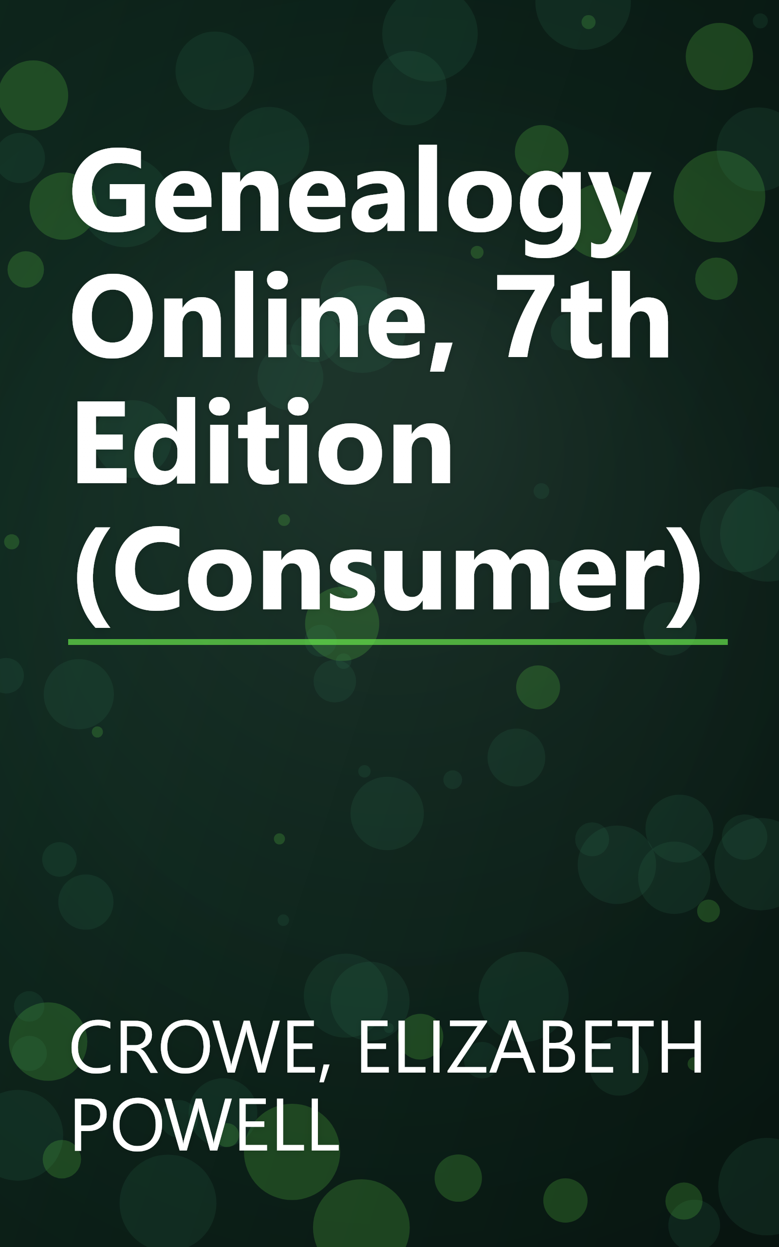 Genealogy Online, 7th Edition (Consumer) book cover