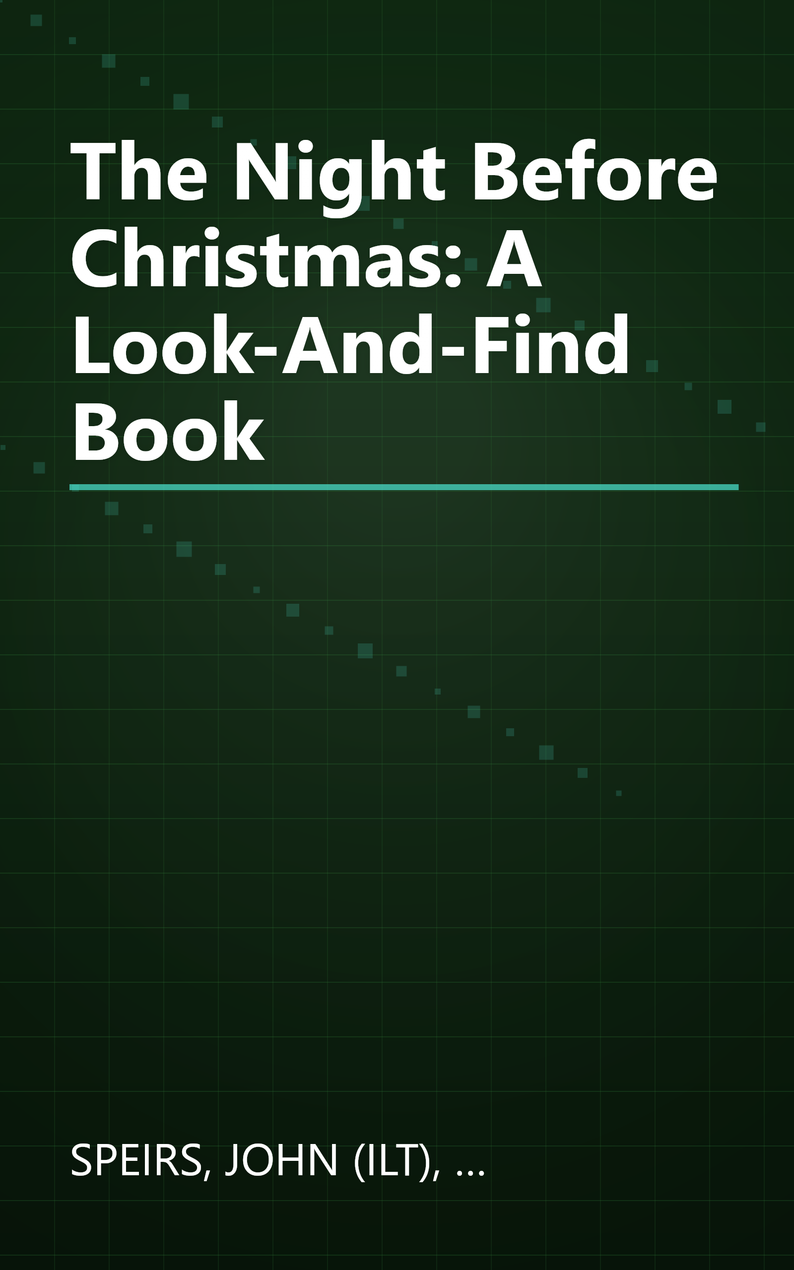 The Night Before Christmas: A Look-And-Find Book book cover