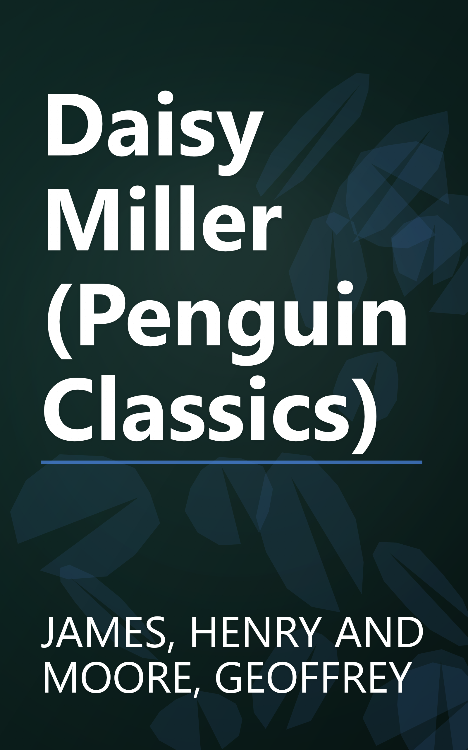 Daisy Miller (Penguin Classics) book cover