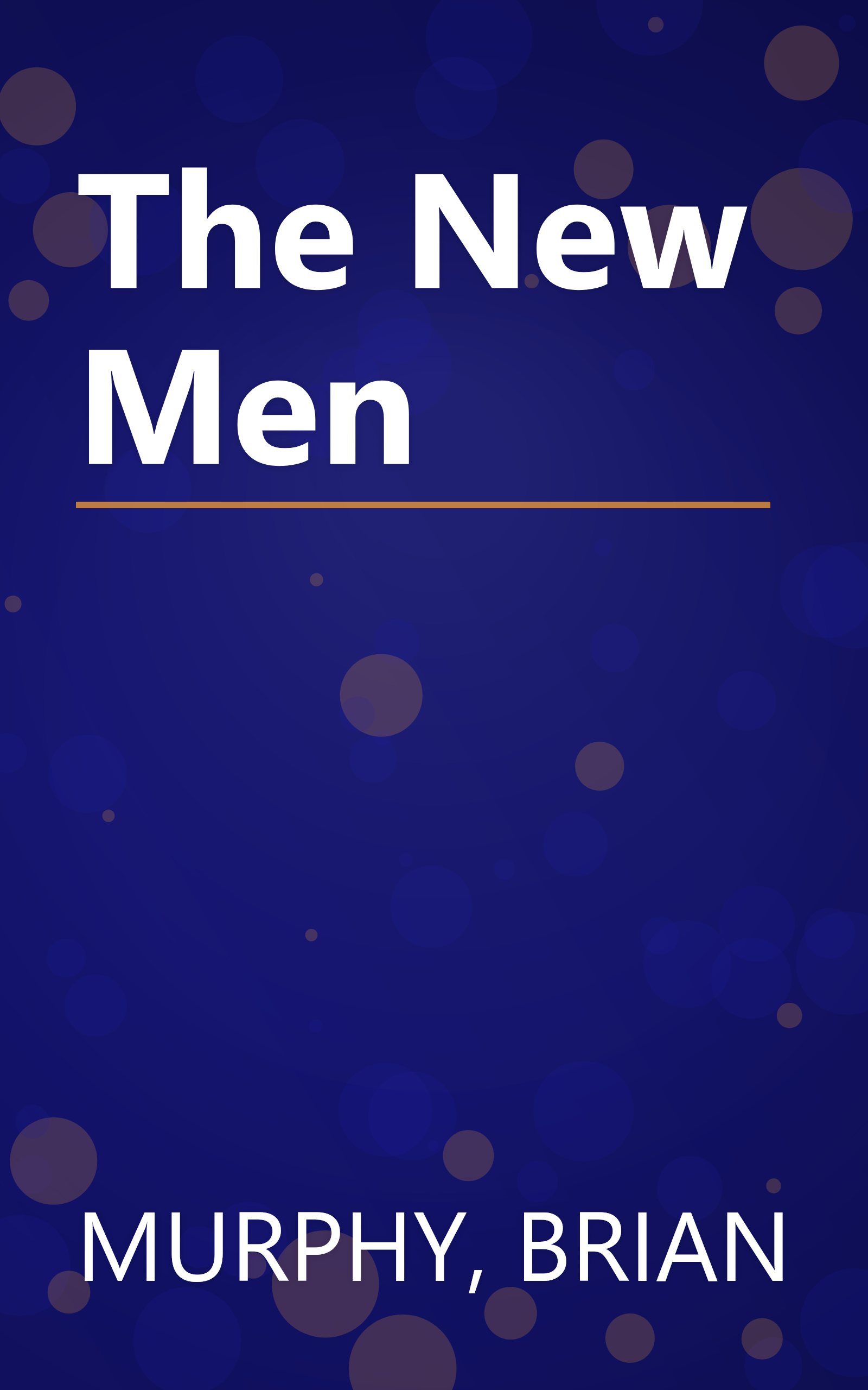 The New Men book cover