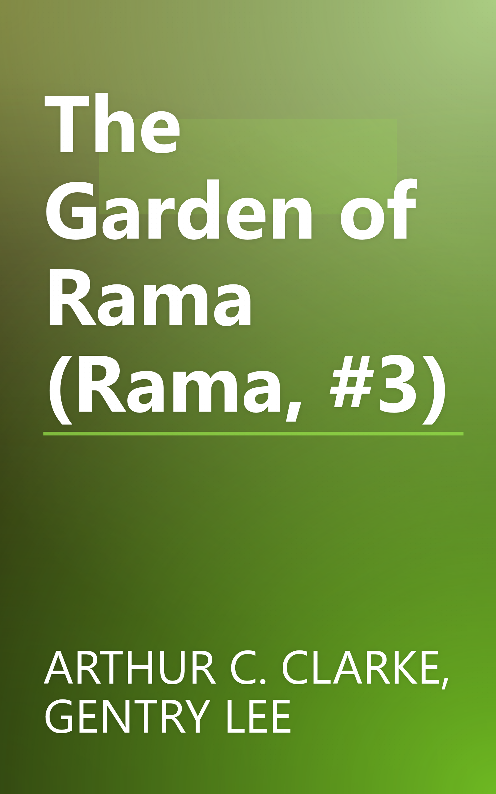 The Garden of Rama (Rama, #3) book cover