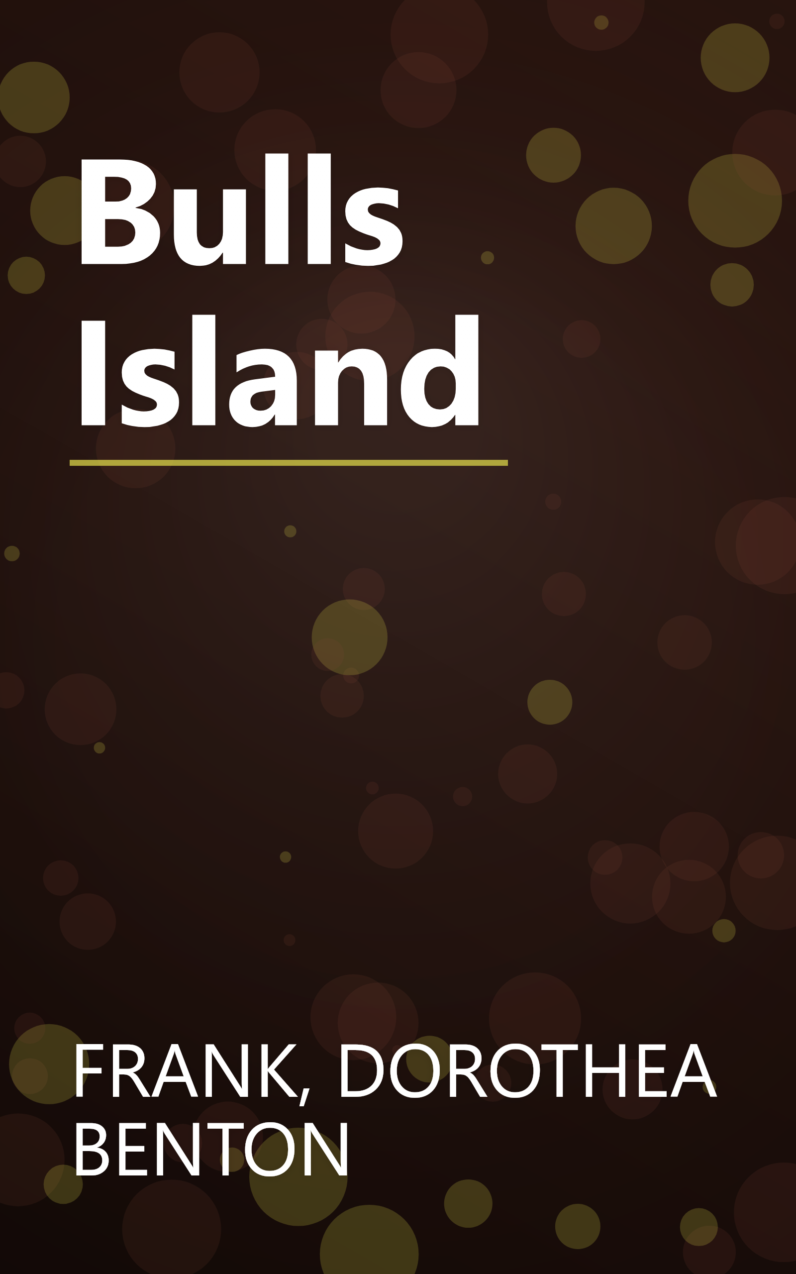 Bulls Island book cover