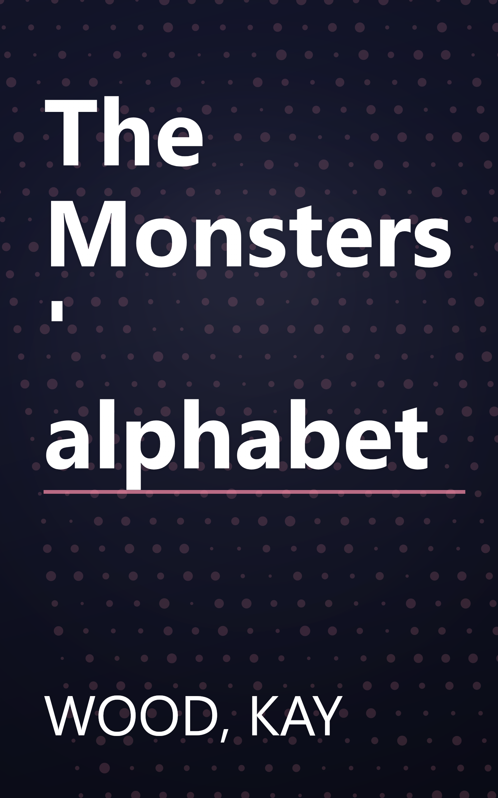 The Monsters' alphabet book cover