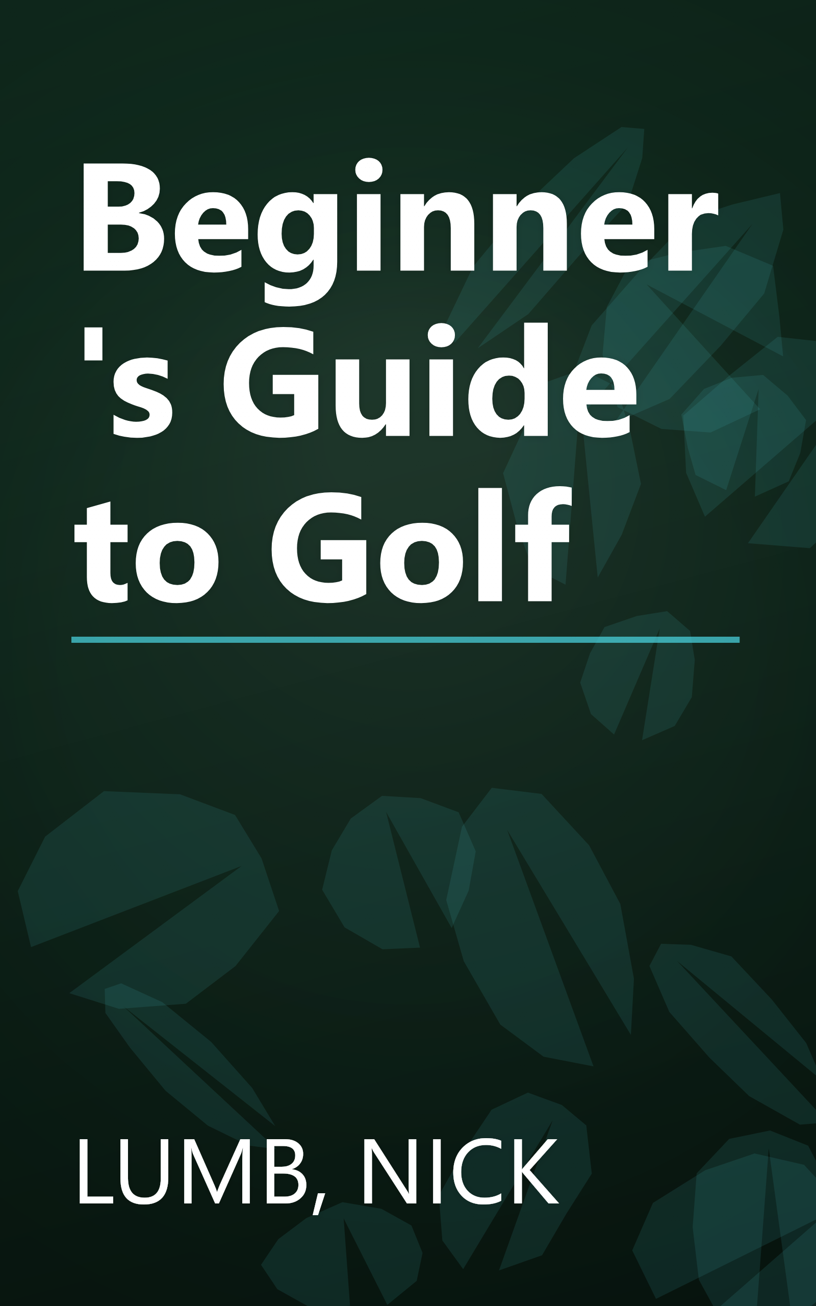 Beginner's Guide to Golf book cover