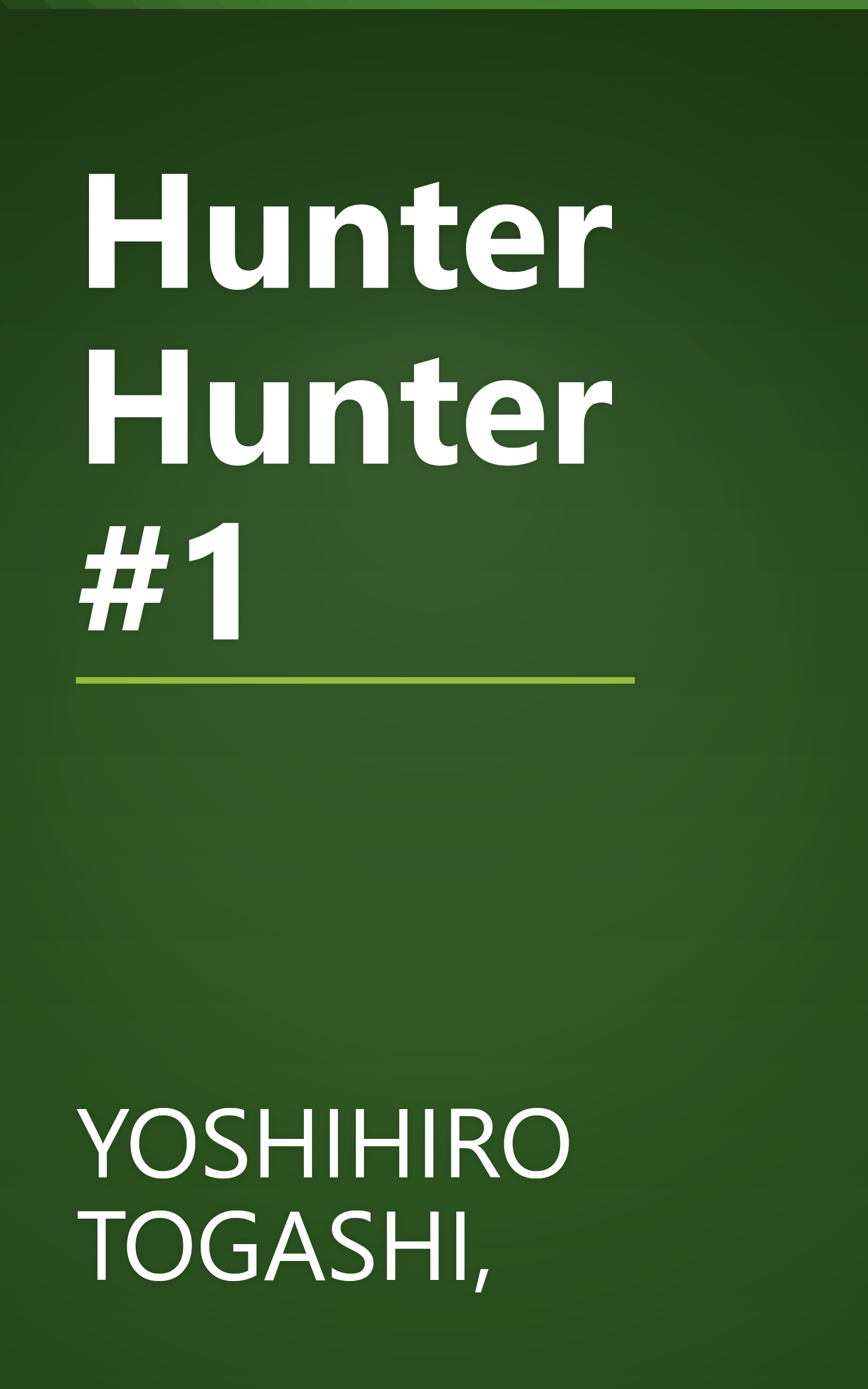 Hunter  Hunter #1 book cover