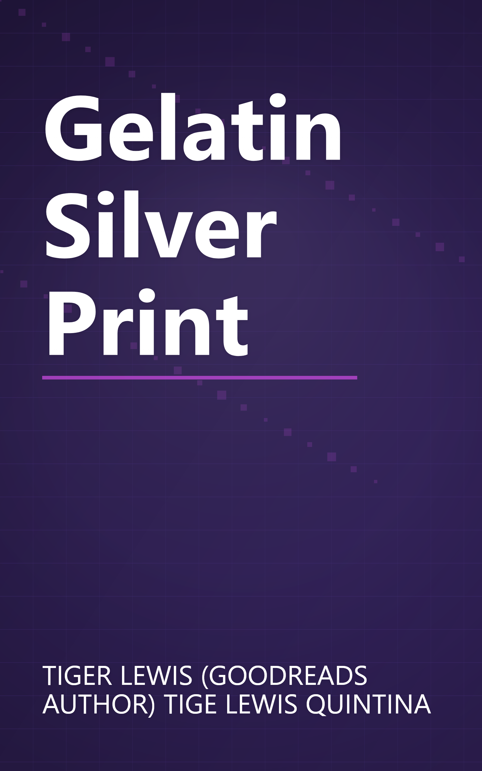 Gelatin Silver Print book cover